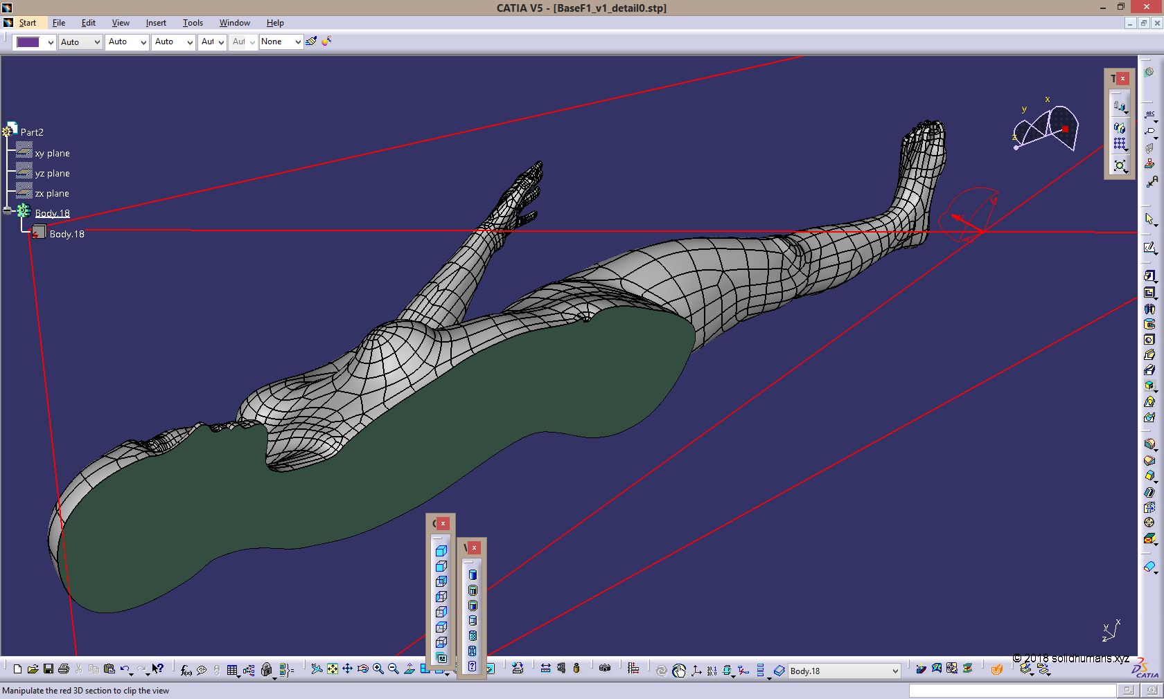 CAD-compatible female figure mannequin by Alexander Sytchenko at ...