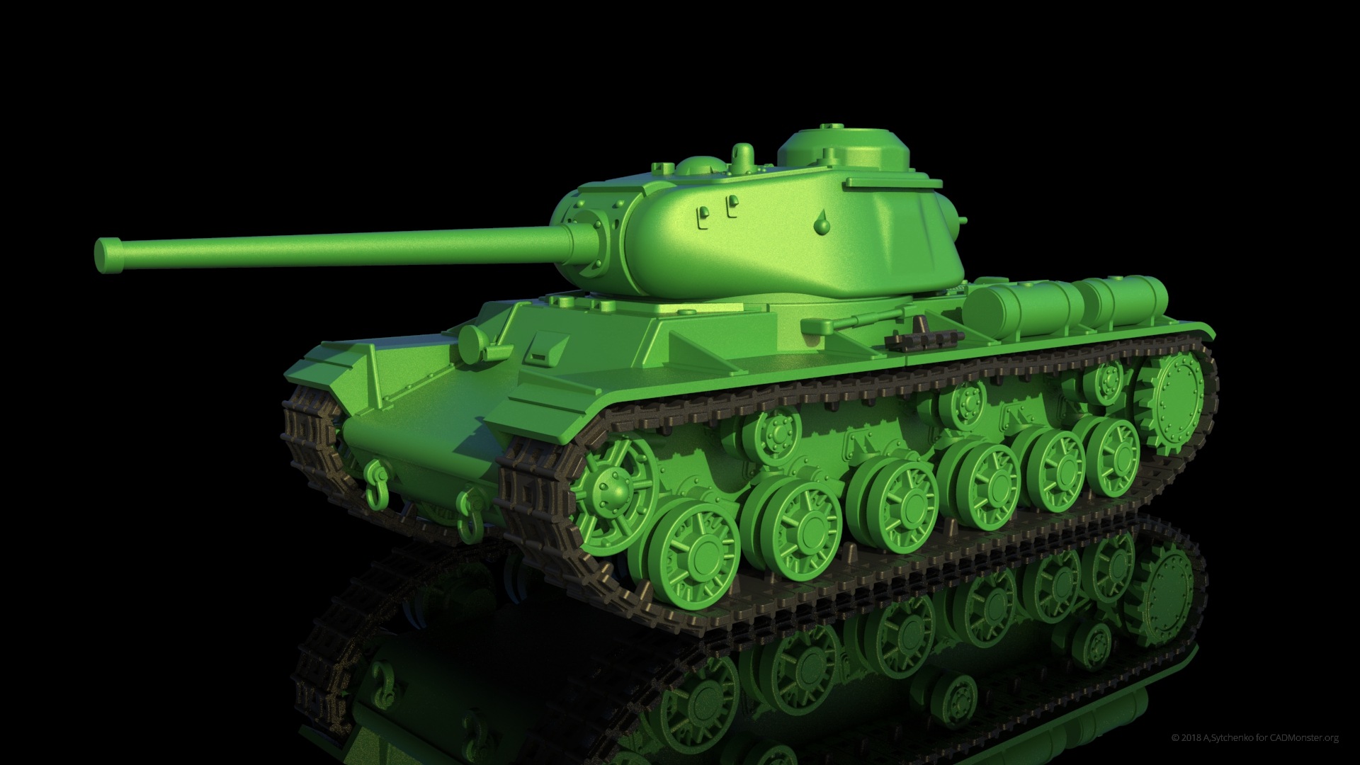 KV-85 Tank by Alexander Sytchenko at Coroflot.com