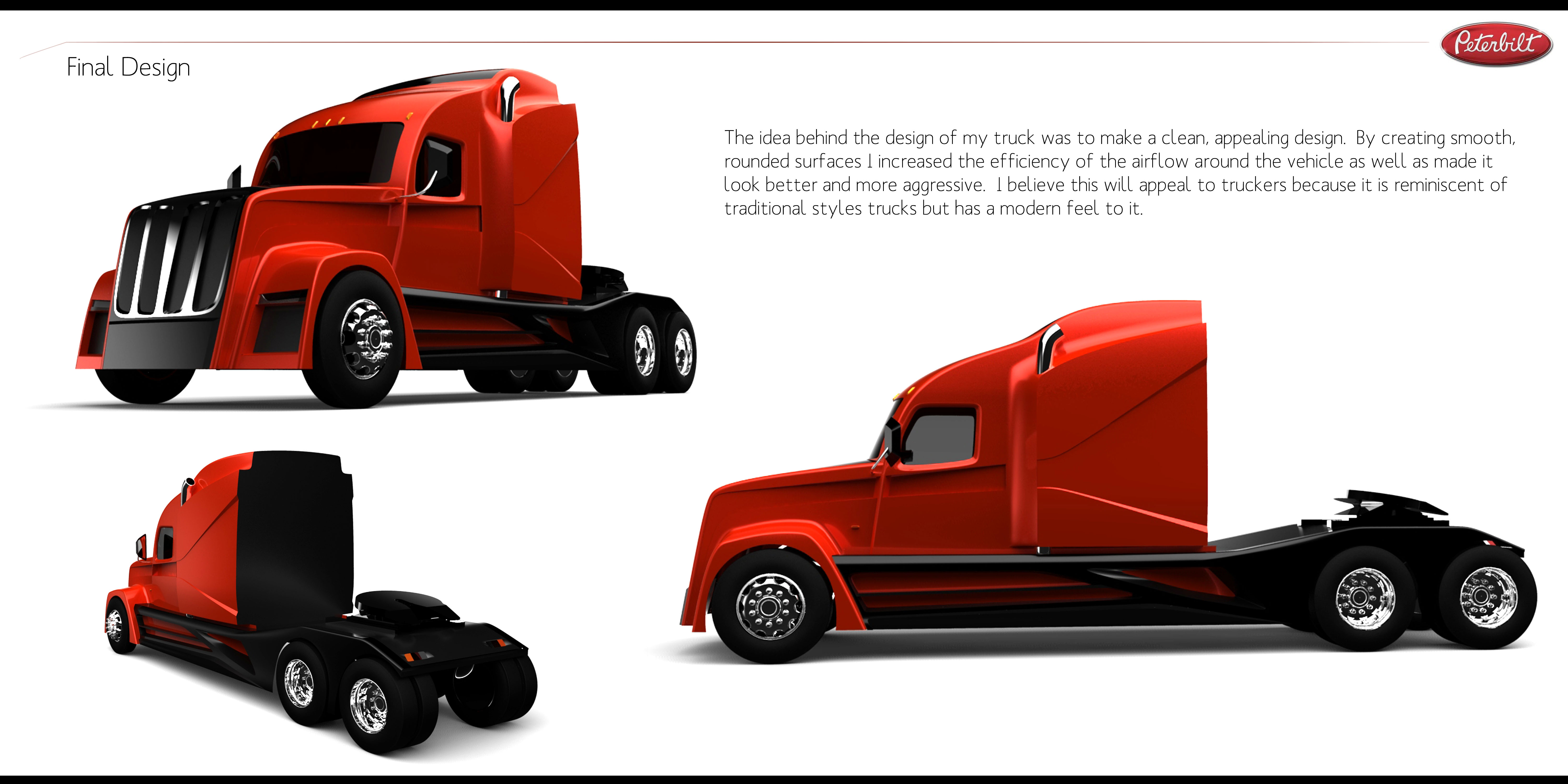 Peterbilt Truck Project by Kevin Vanderhorst at Coroflot.com