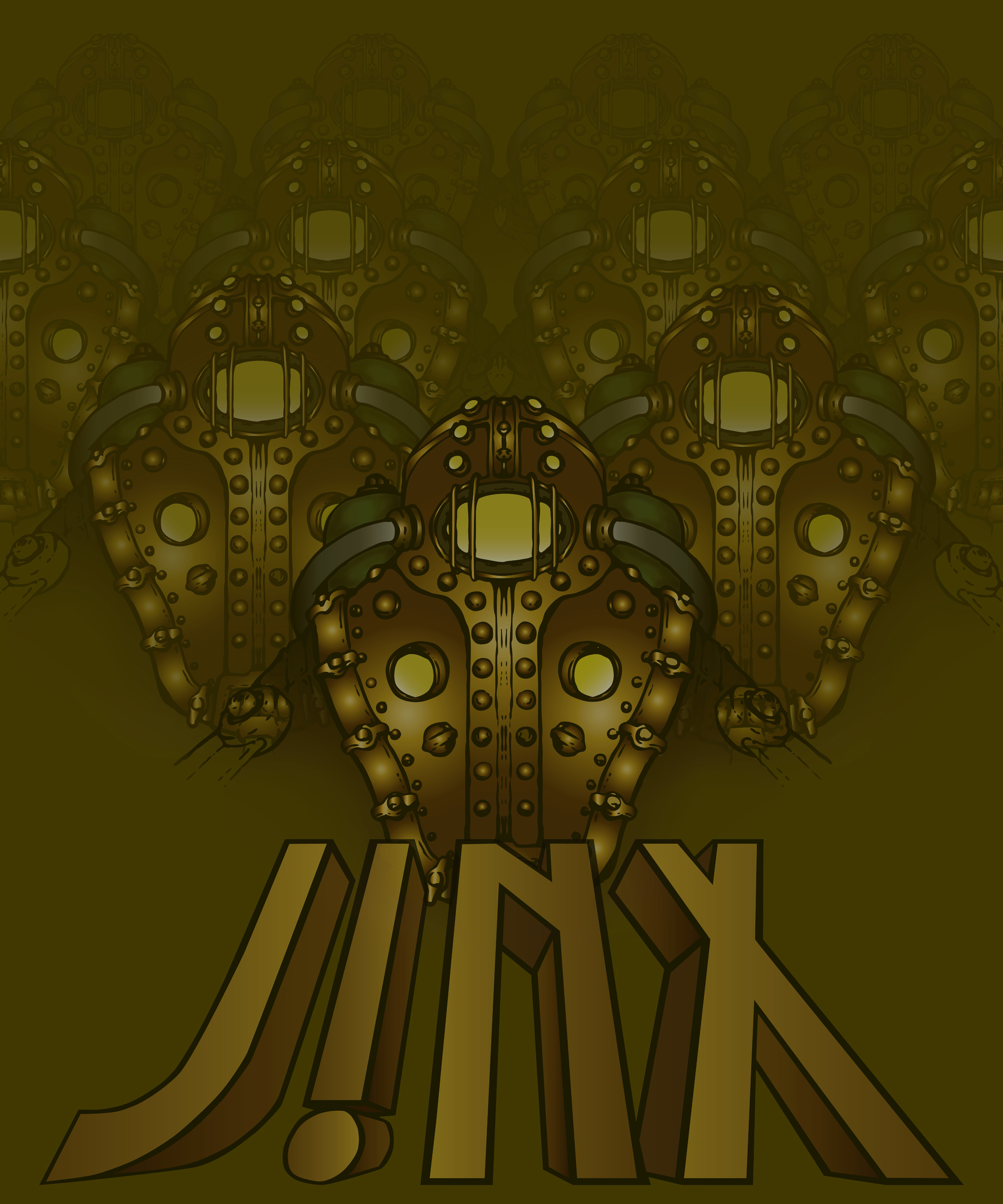 JINX T-shirt design by Justin Bergmann at Coroflot.com