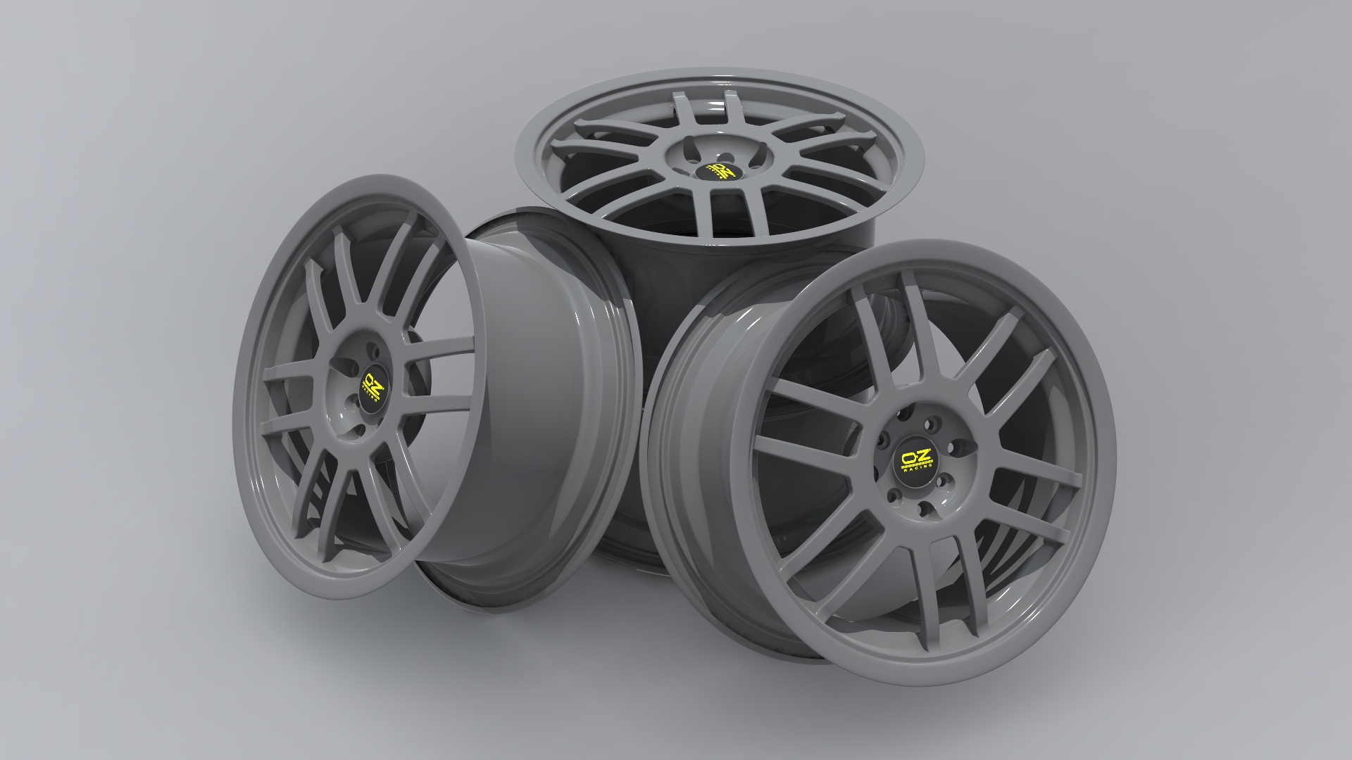 OZ Racing F1 Wheel by Adrian Barron at Coroflot.com