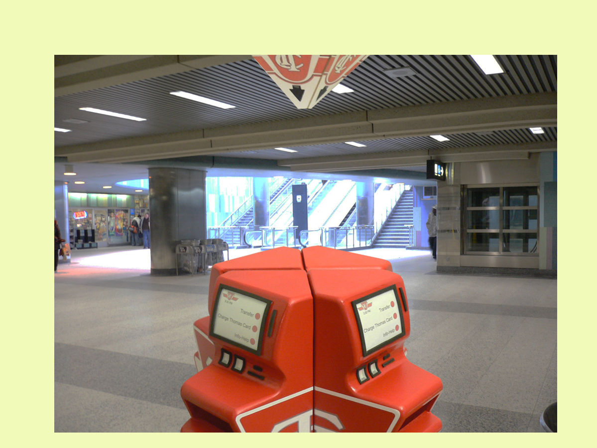 Thomas-the new TTC Transfer Machine by Catalina Navarro at Coroflot.com