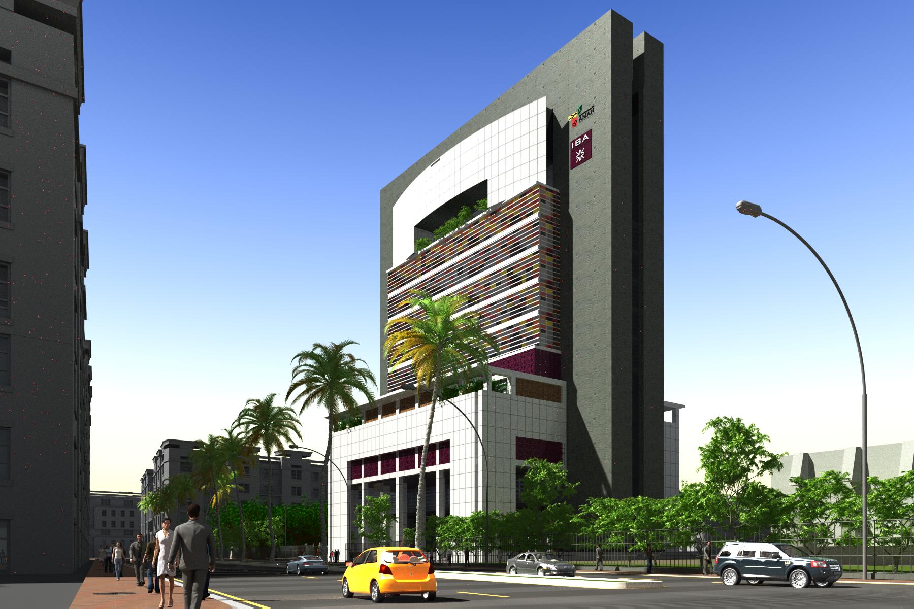 Aman Tower IBA City Campus by Riaz Rajput at Coroflot.com
