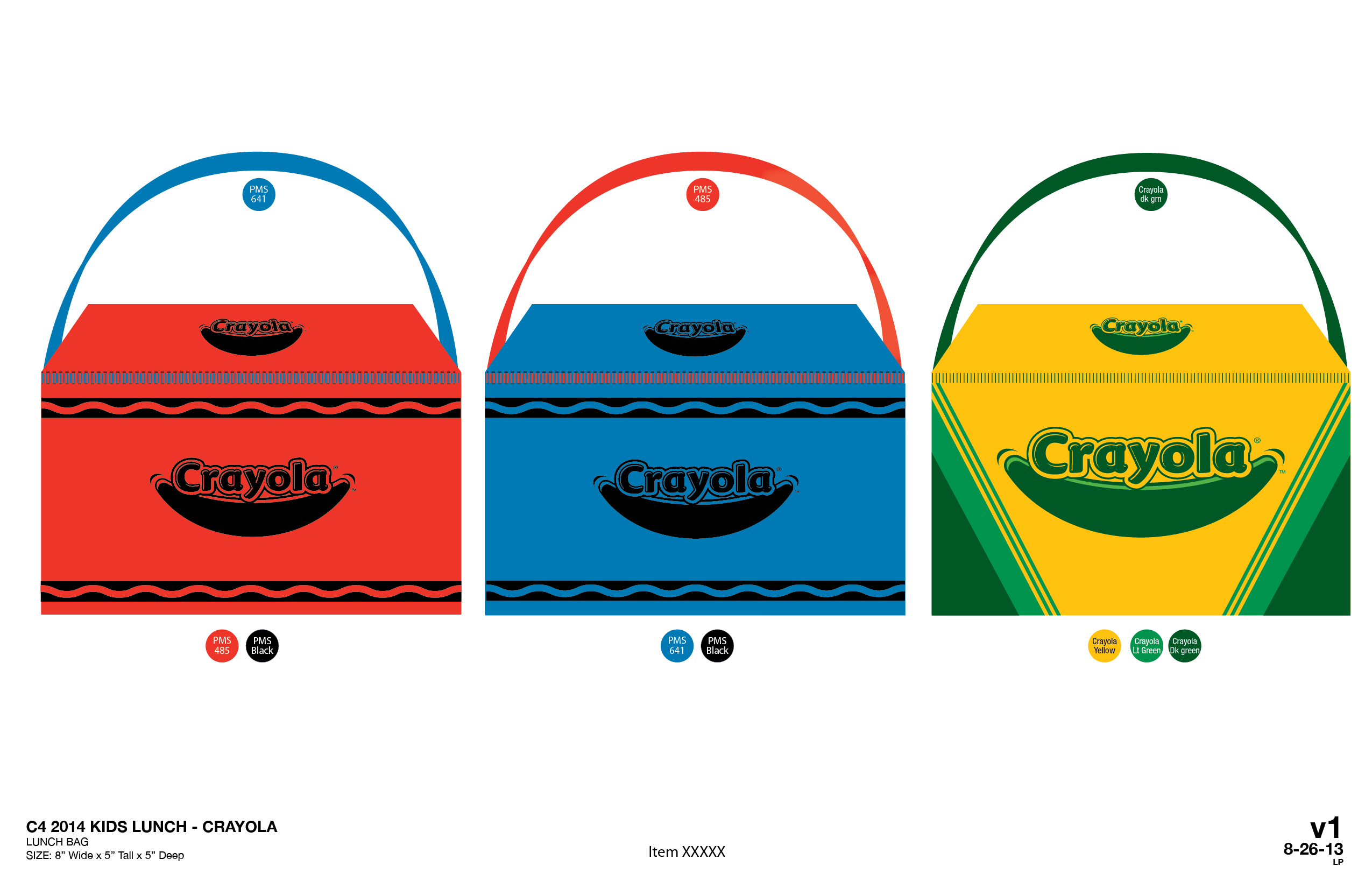 Crayola Kid's Lunch Accessories by Allison Adderton at Coroflot.com