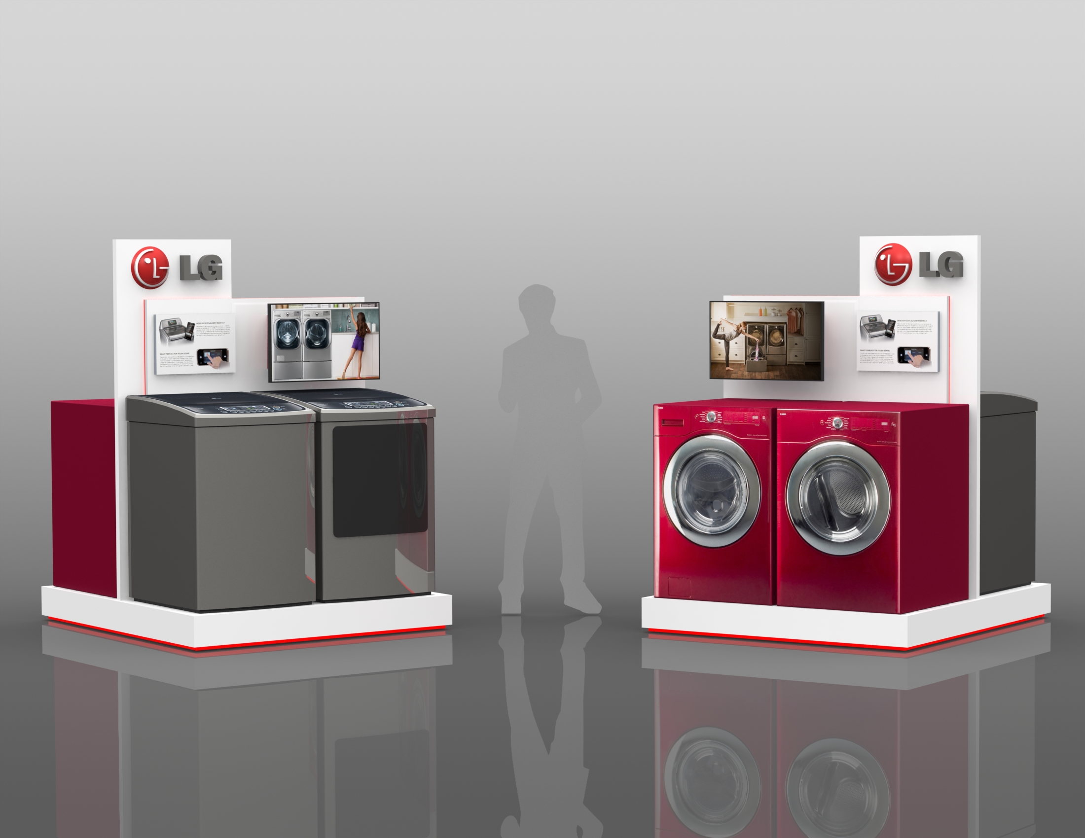 LG Retail Display Concepts by Michael Graham at Coroflot.com
