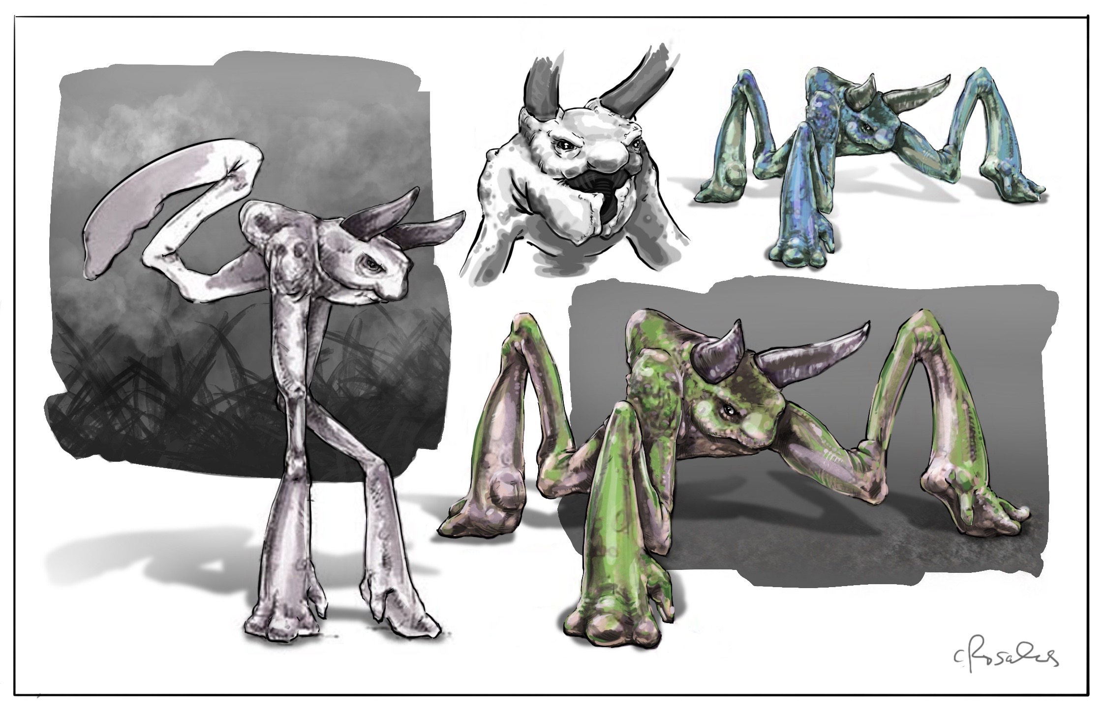 Creature_TriPod by Chet Rosales at Coroflot.com