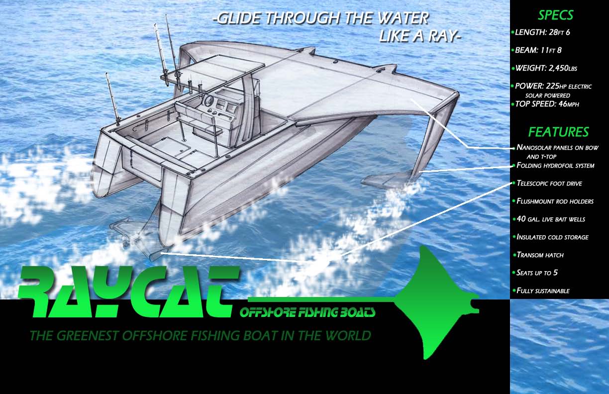 Futuristic Technology Offshore Fishing Boat by Trevor Clarke at ...