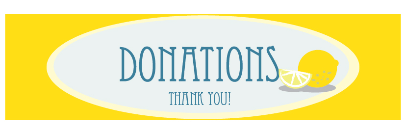 Lemonade Stand fundraiser by Kristine Tague at Coroflot.com