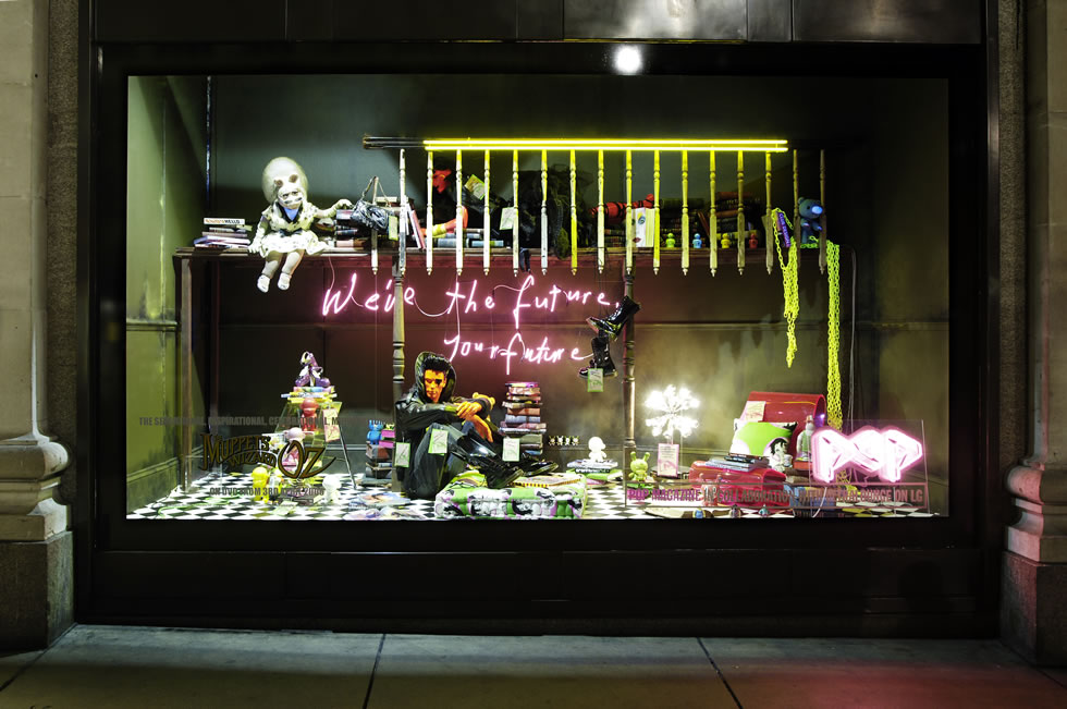 Selfridges Window Displays by Paul Baker Model Maker at Coroflot.com