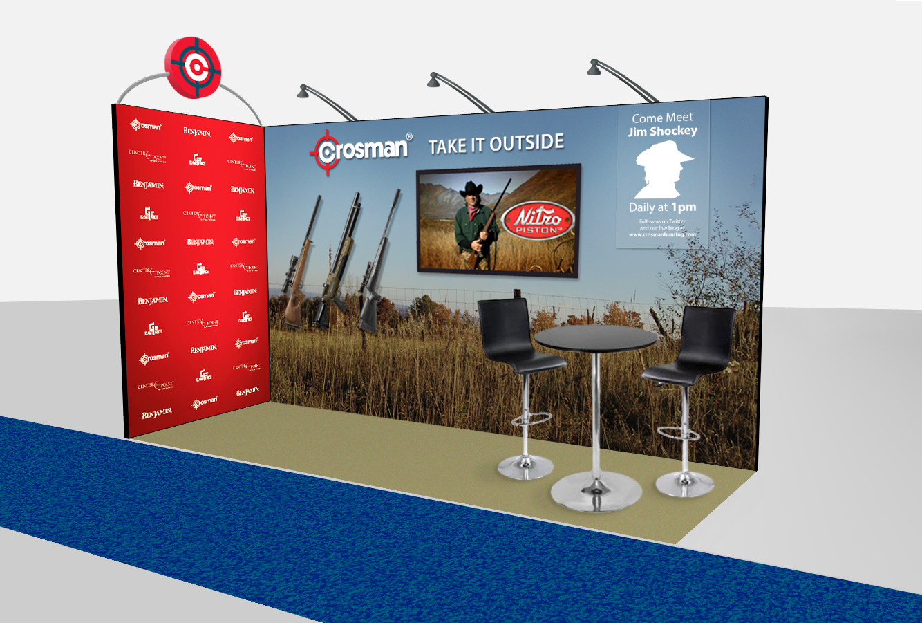 Trade Show Booth Section by John Kimmich at Coroflot.com