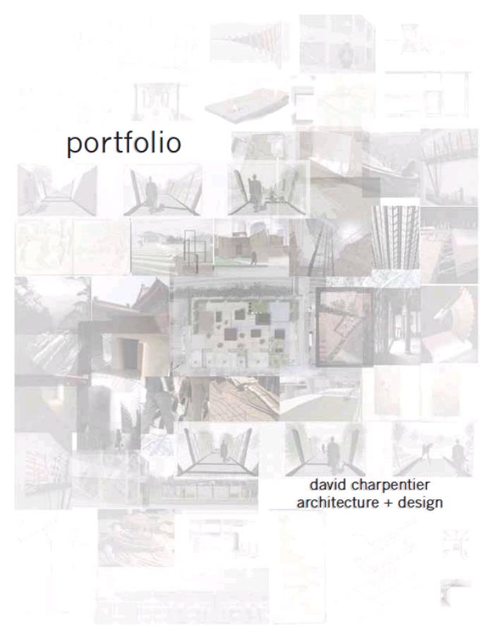 Architecture Portfolio by David Charpentier at Coroflot.com