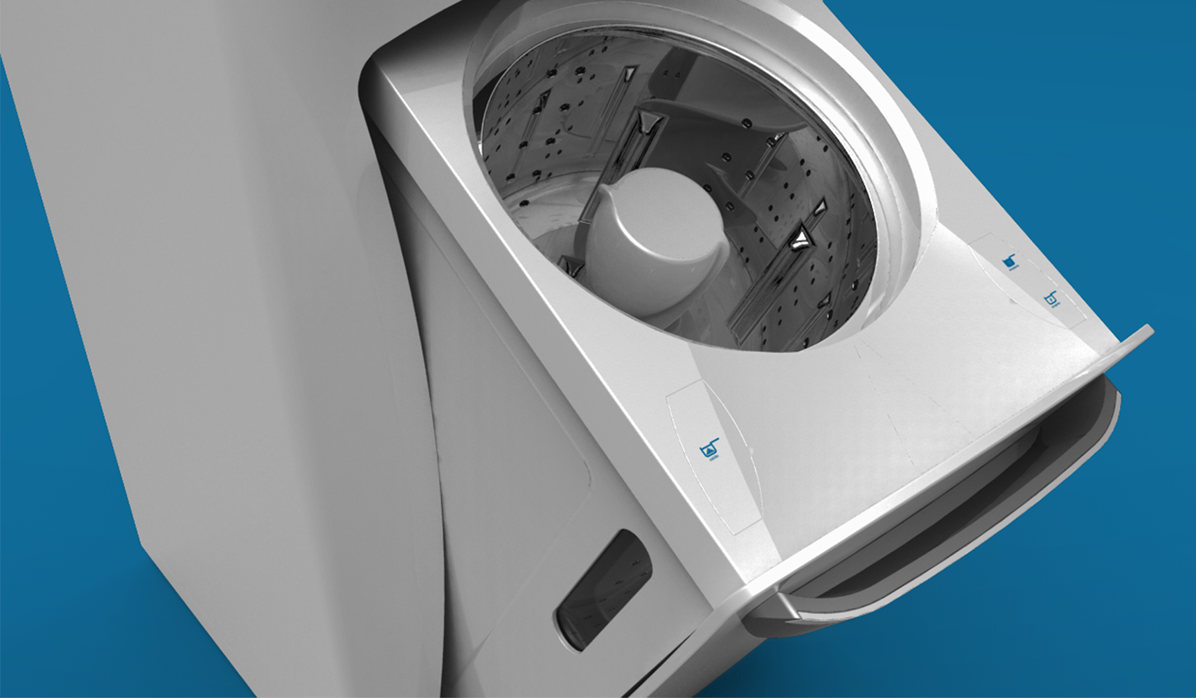 Mabe Concept Washer by Rafael Augusto Hansen Berloffa at Coroflot.com