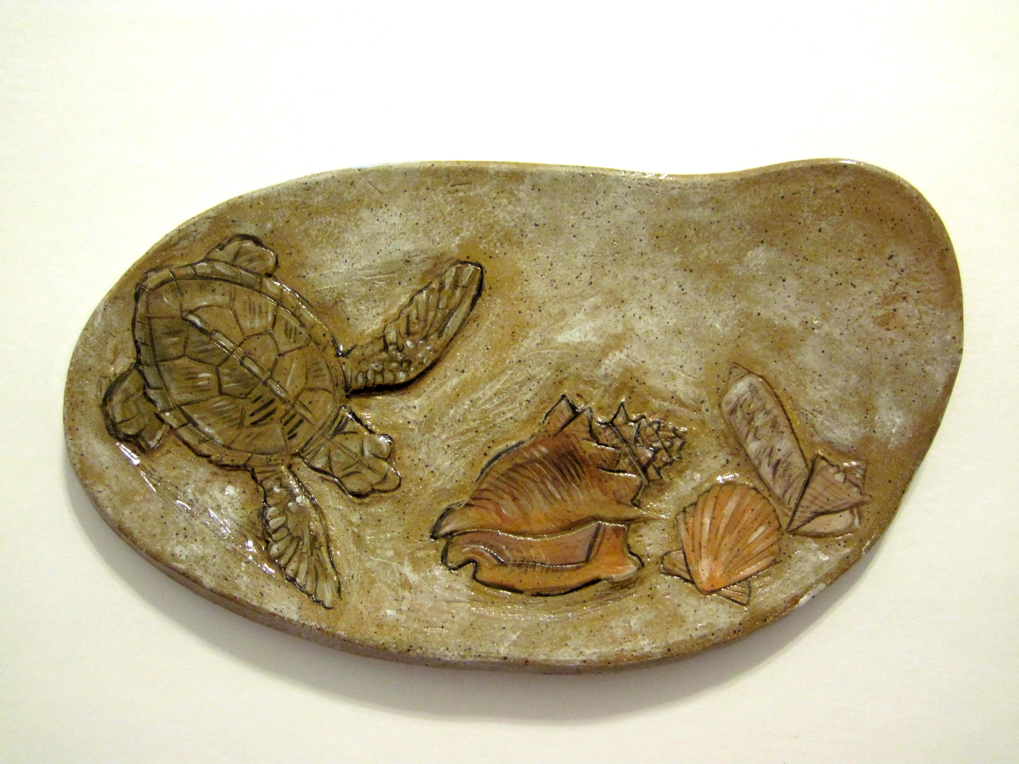 Shell and turtle plates by Melissa Stang at Coroflot.com