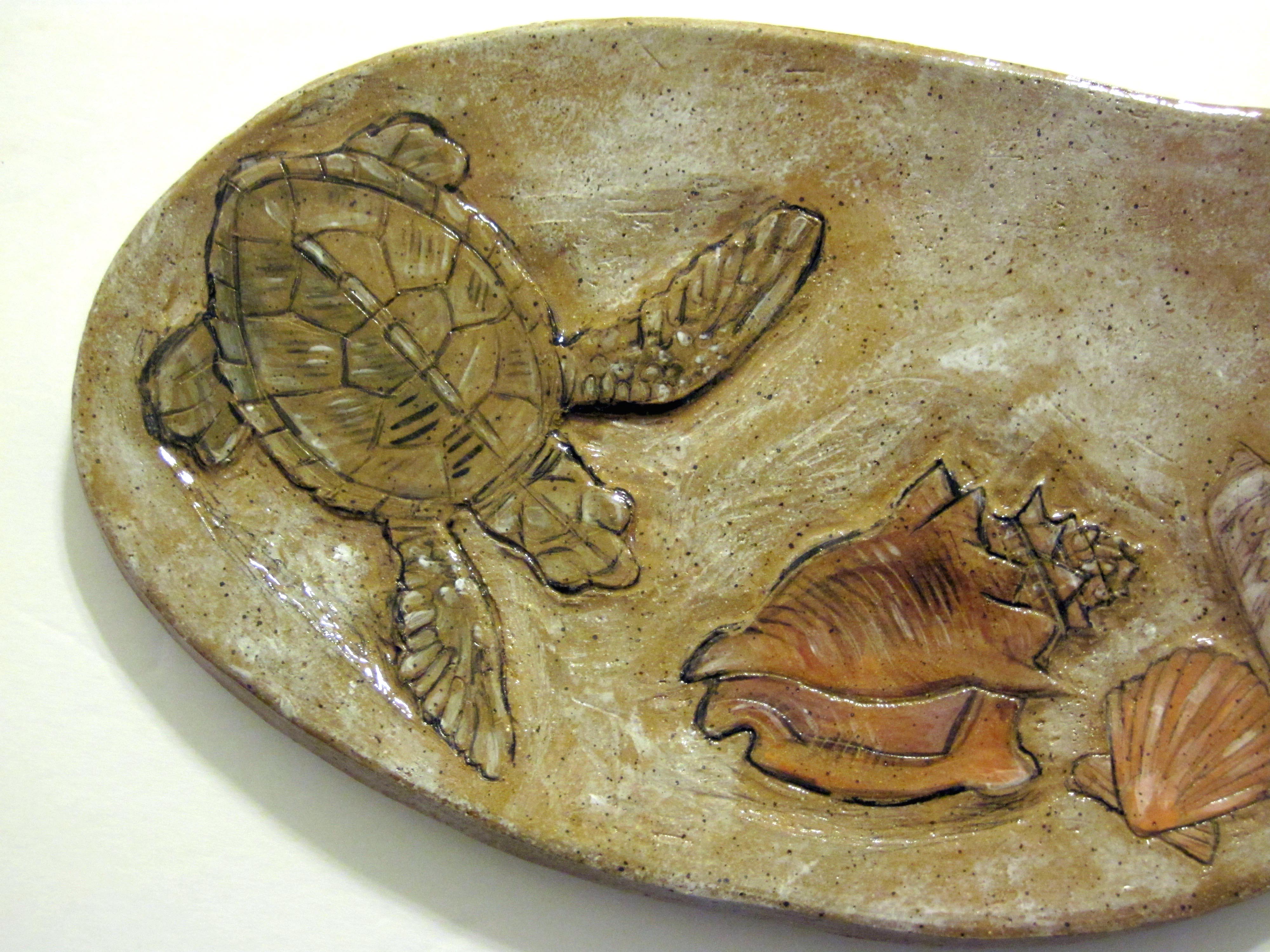 Shell and turtle plates by Melissa Stang at Coroflot.com