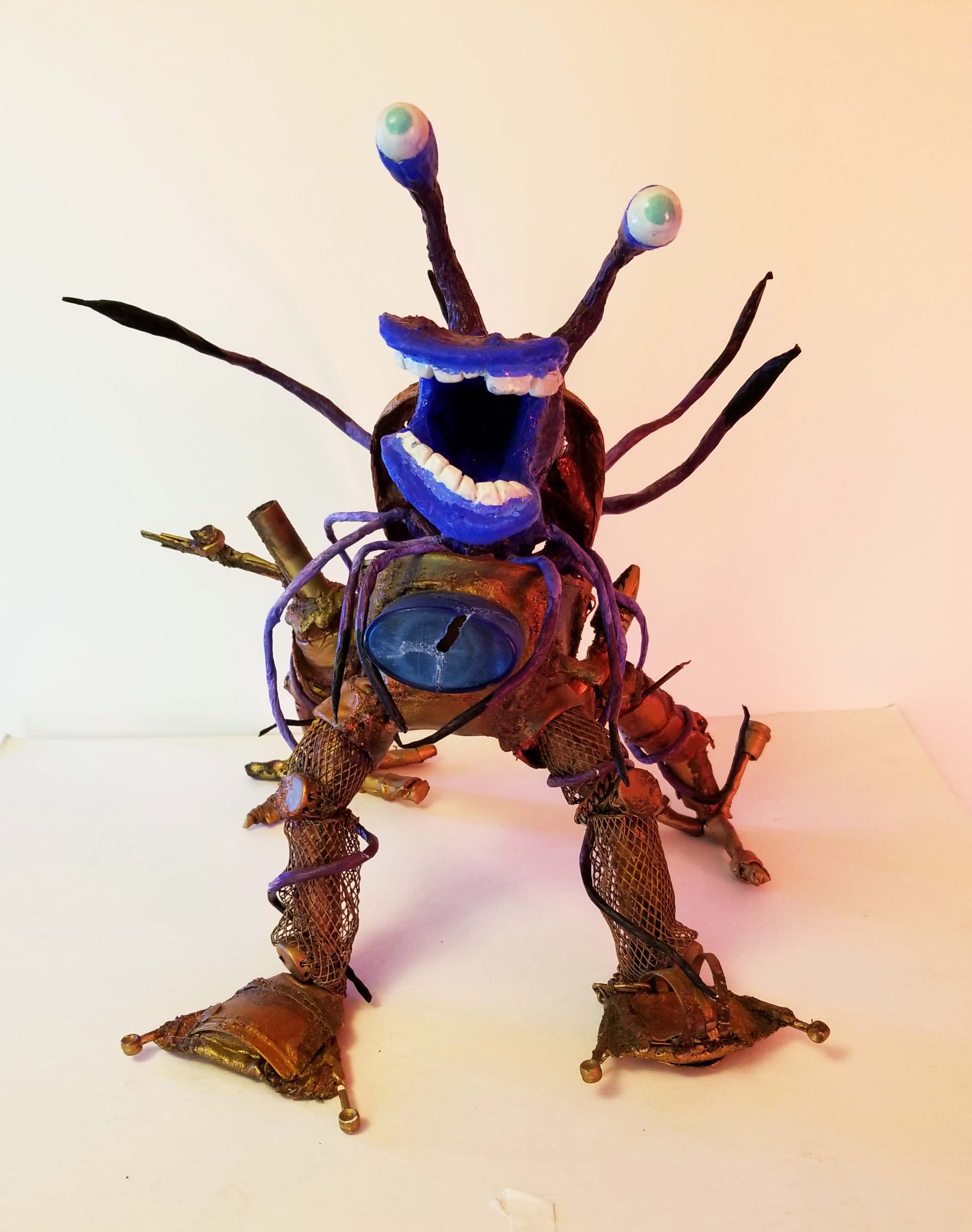 Paper Mache-Mech & Parasite by Derric Capteina at Coroflot.com