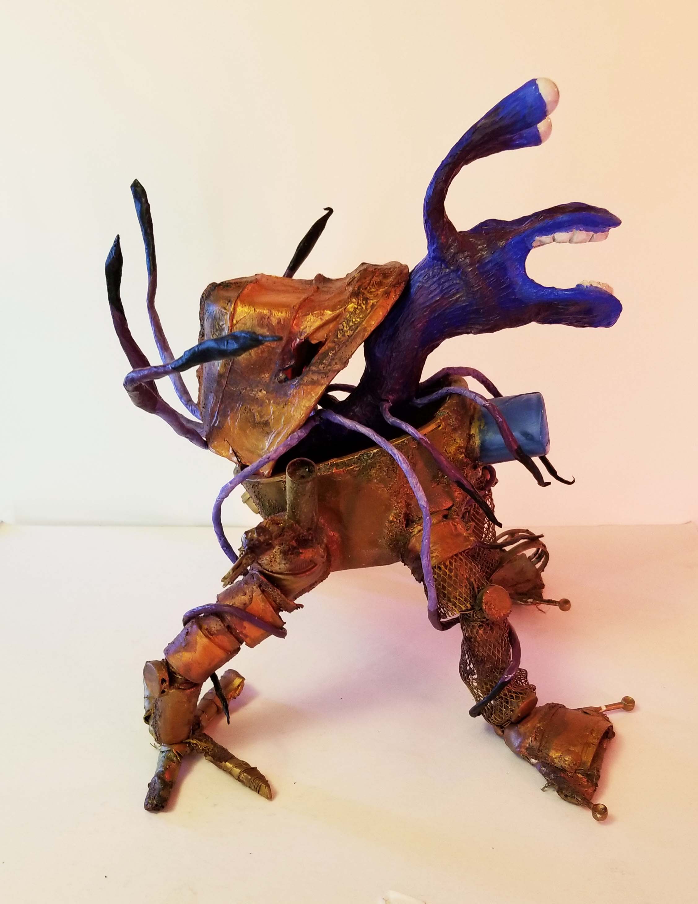 Paper Mache-Mech & Parasite by Derric Capteina at Coroflot.com