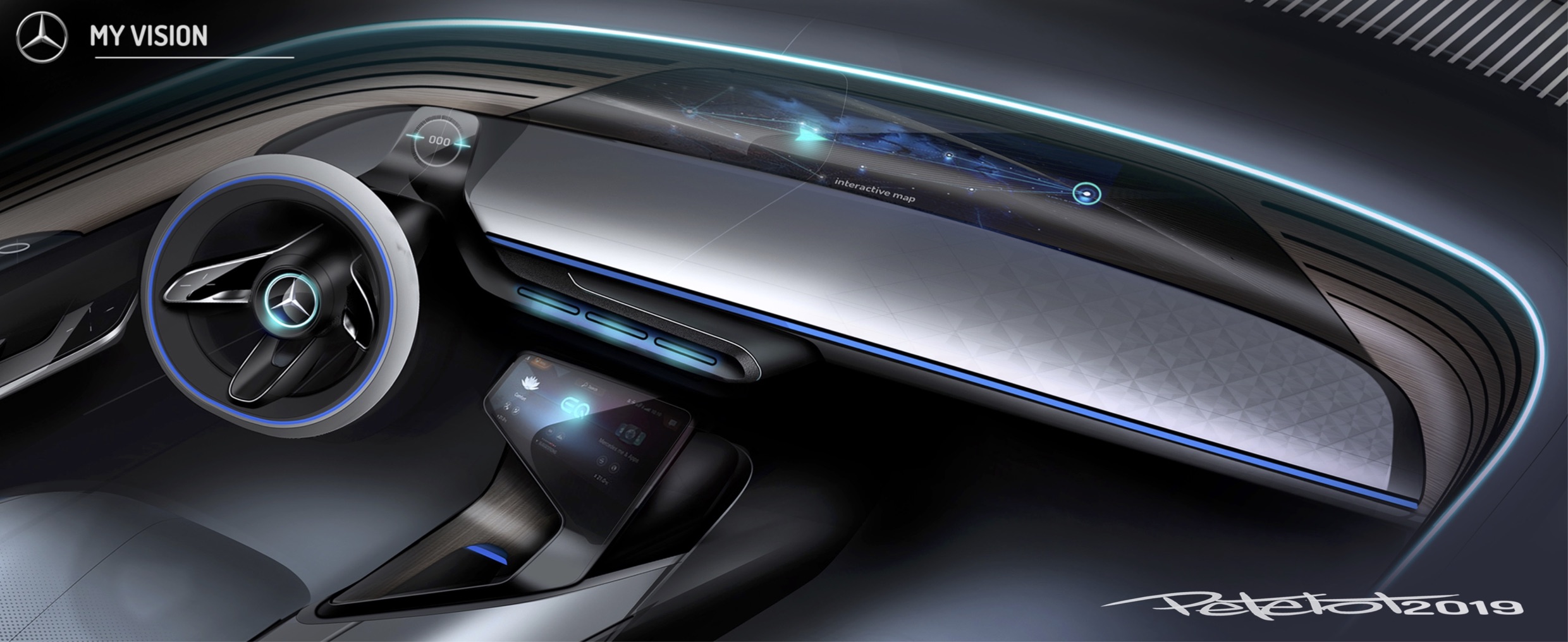 MERCEDES-BENZ DNA EXPLORATION / Personal project by Bastien PETELOT at ...