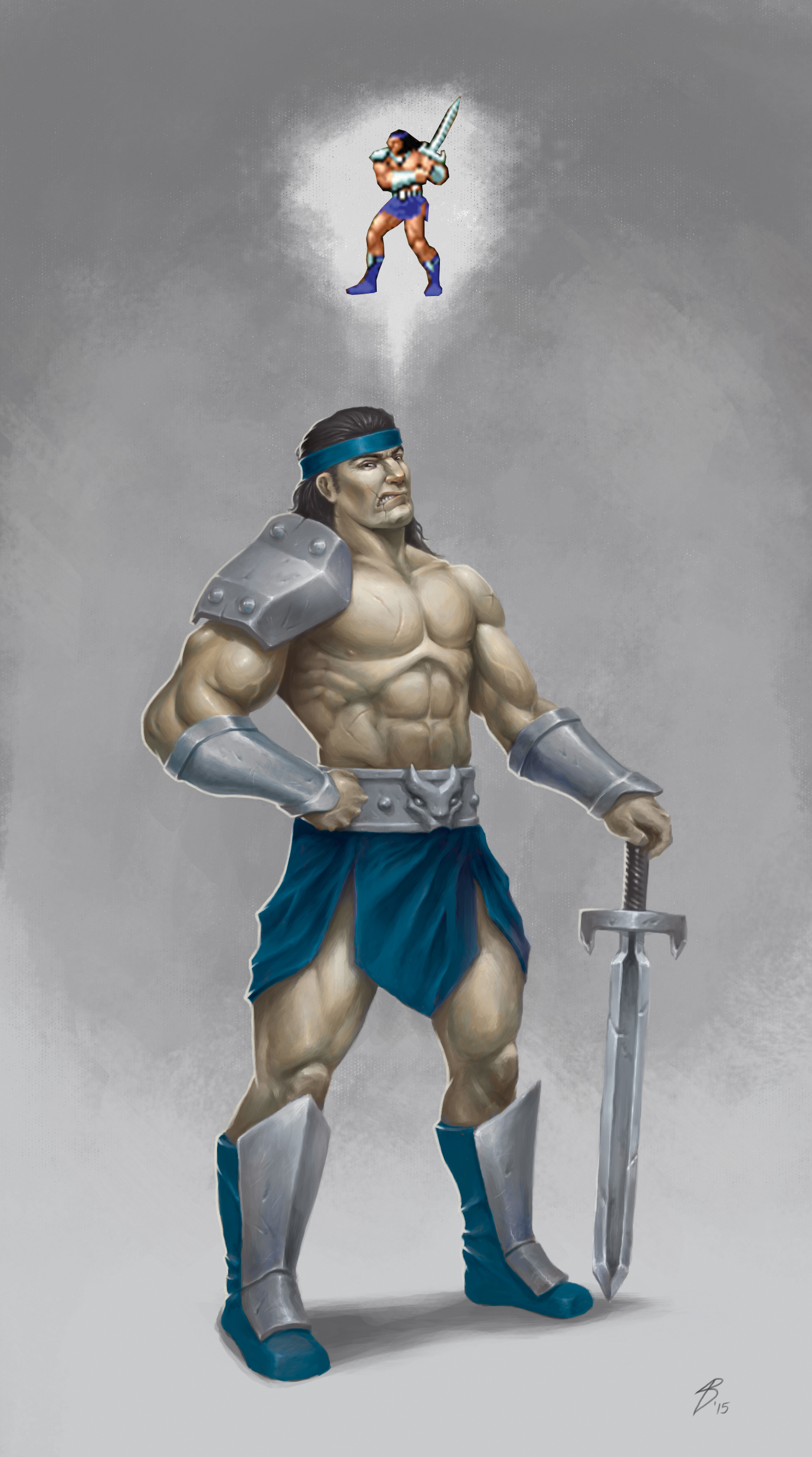 Concept Art - Golden Axe II by Alex Bosoy at Coroflot.com