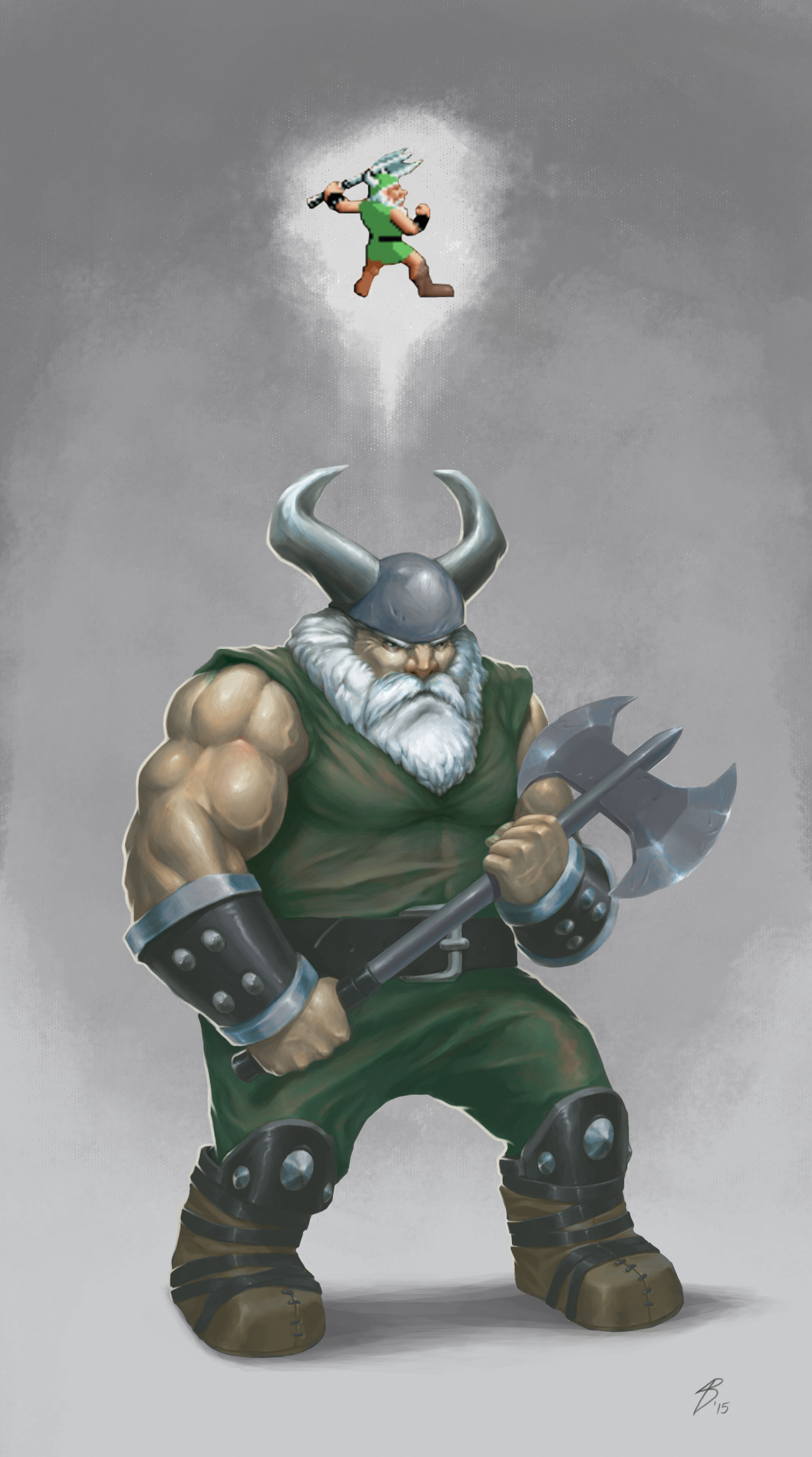 Concept Art - Golden Axe II by Alex Bosoy at Coroflot.com