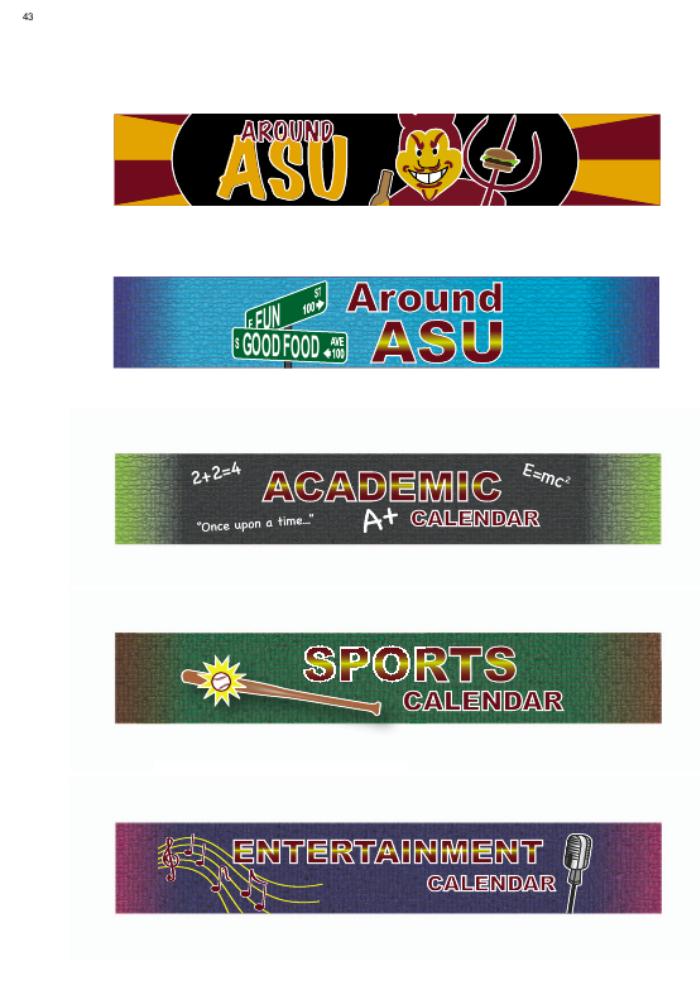 Web Elements and Misc Projects by April Hopson at Coroflot.com