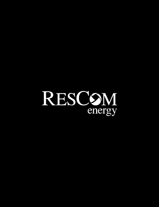 ResCom Energy Logo Design by Justus Johnson at Coroflot.com