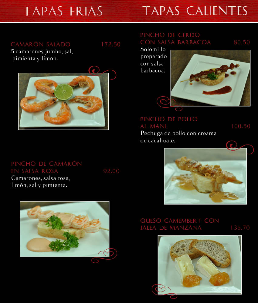 Claro de Luna Restaurant Menus by Mary Bennaton at Coroflot.com
