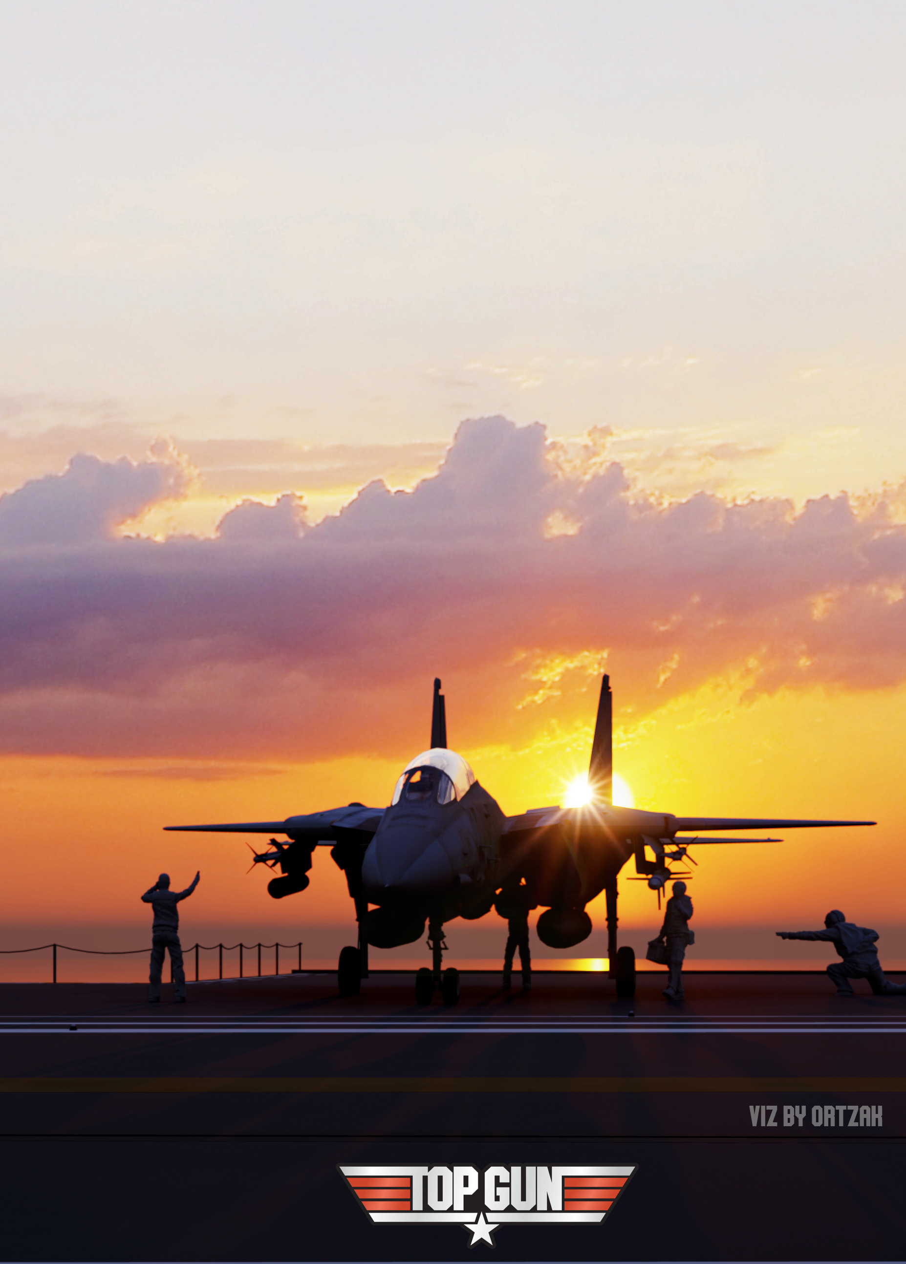 Top Gun Inspired Art by Edward Castro at Coroflot.com