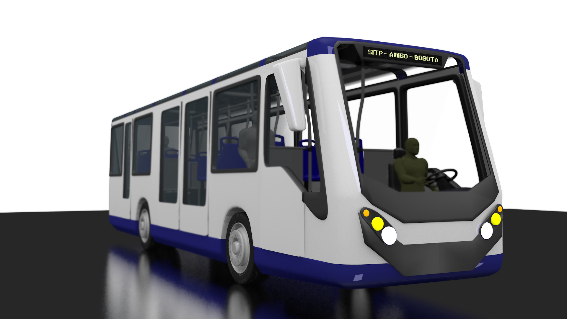 AMIGO - sistema de transporte inclusivo by proyecto finsuka at Coroflot.com