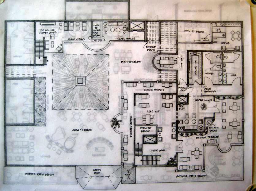 The Hut - Restaurant Floor Plan - Personal Project by Greta G. Asuncion ...