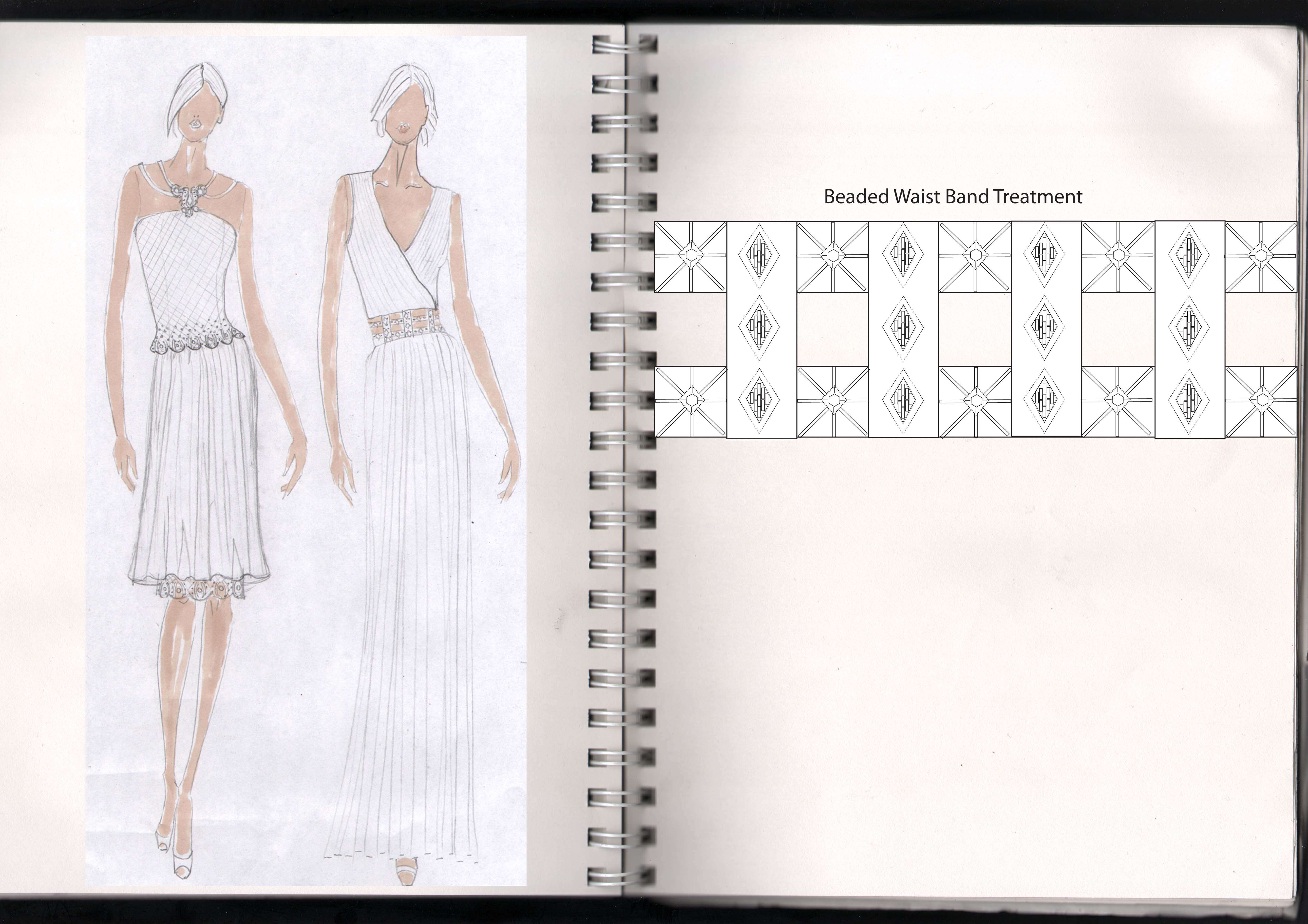 Sketch Book / Hand Drawn Flats by Corey Powers at Coroflot.com