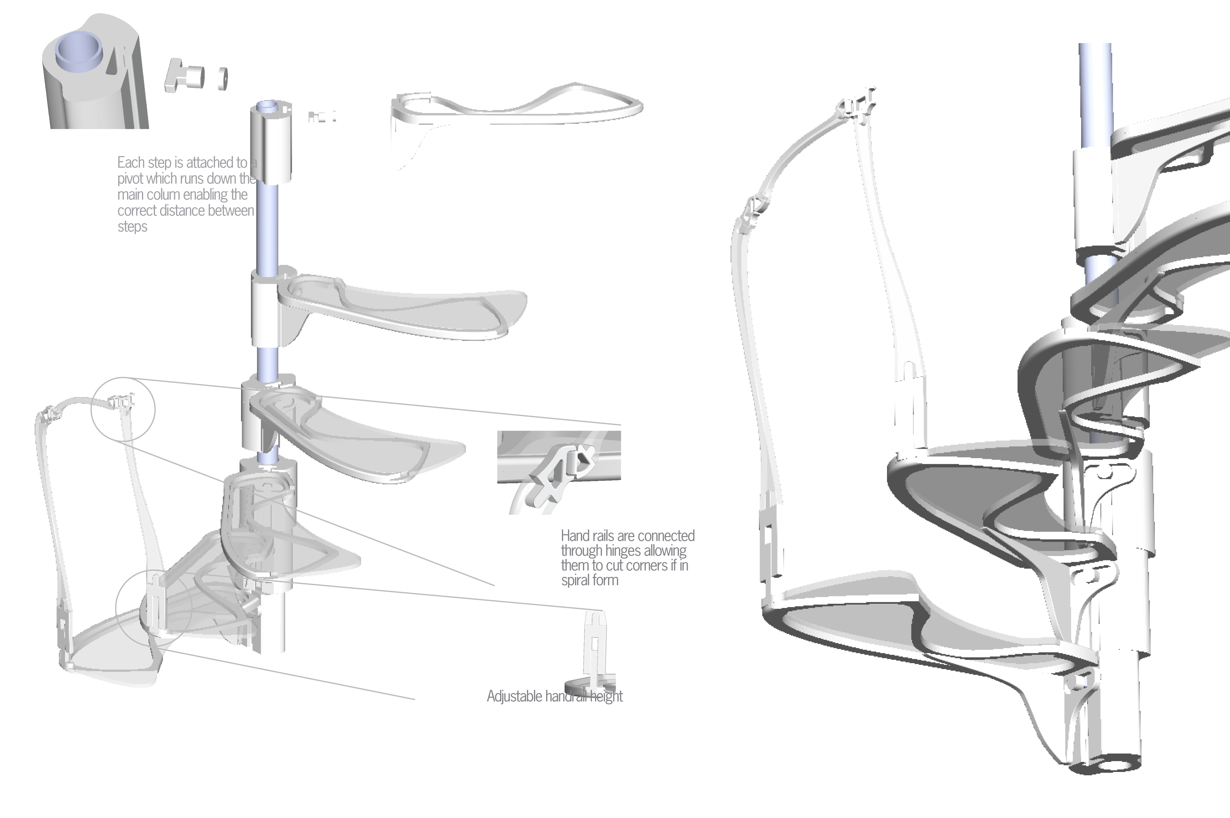 Spandrel StairCase by Pedro Mealha at Coroflot.com