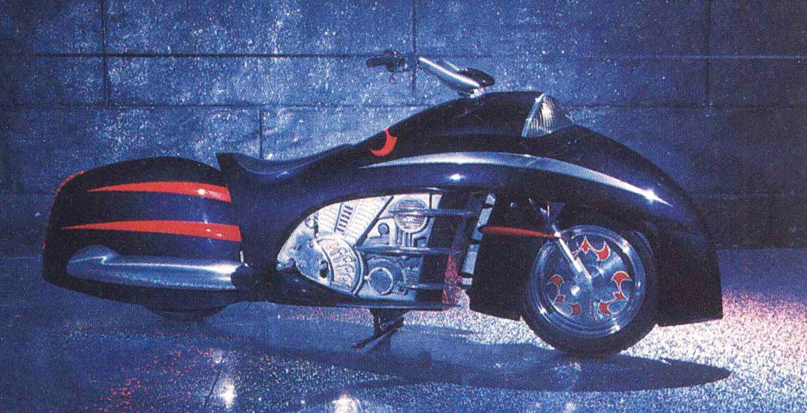 BATMOBILE / Red Bird Motorcycle by Robin Scott Hoot at Coroflot.com