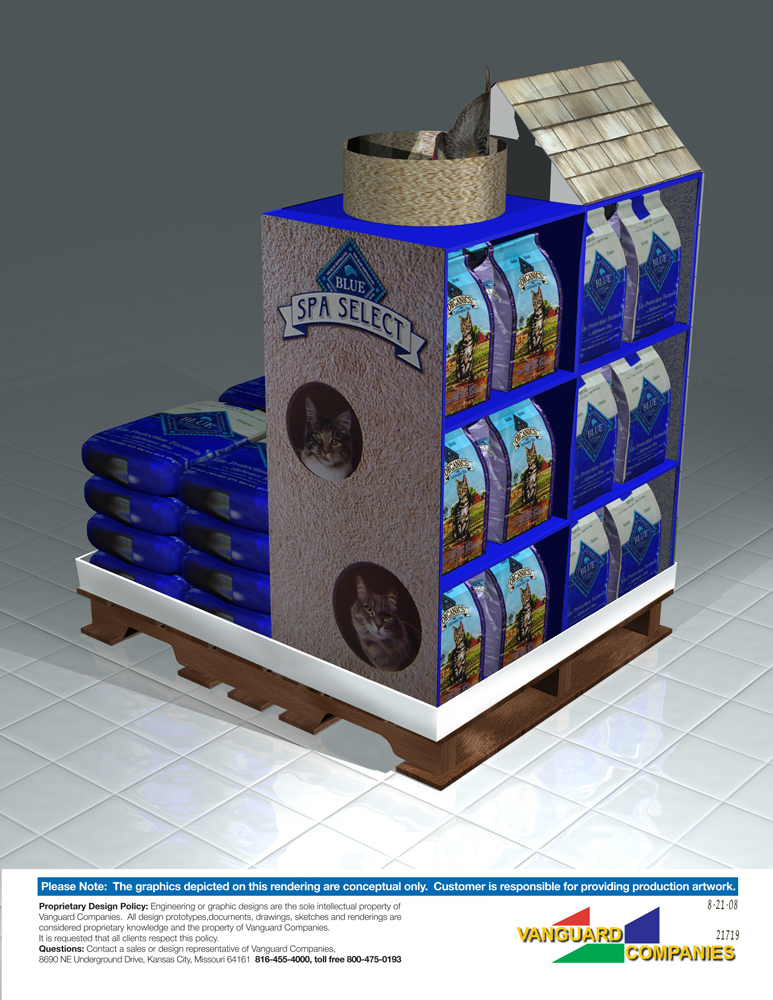 Pallet Displays by David Valentini at Coroflot.com