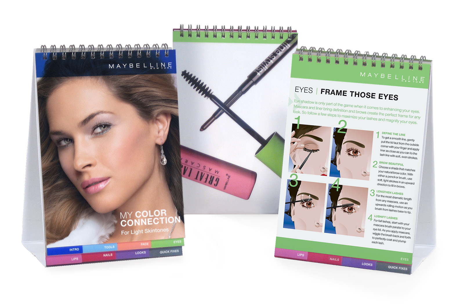 Maybelline - Product Application Guide by Karen Dale at Coroflot.com