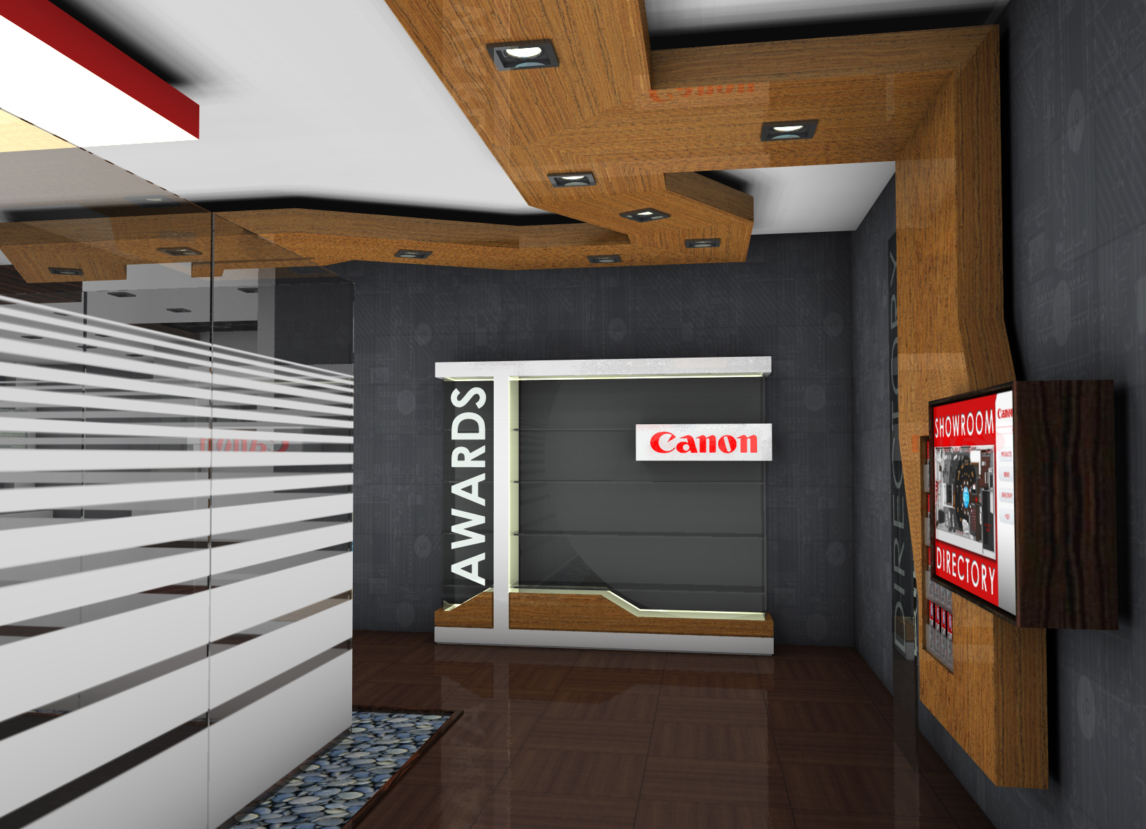CANON SHOWROOM - CONCEPT by Chris Silverman at Coroflot.com
