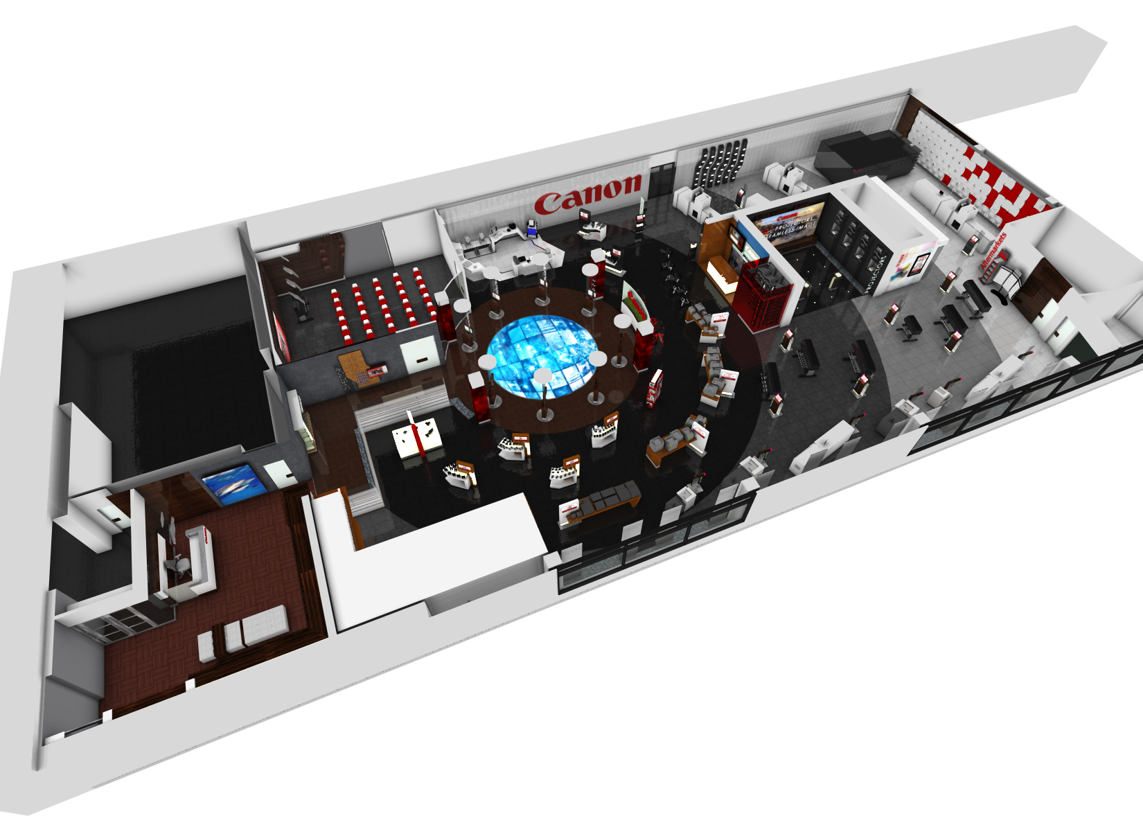 CANON SHOWROOM - CONCEPT by Chris Silverman at Coroflot.com