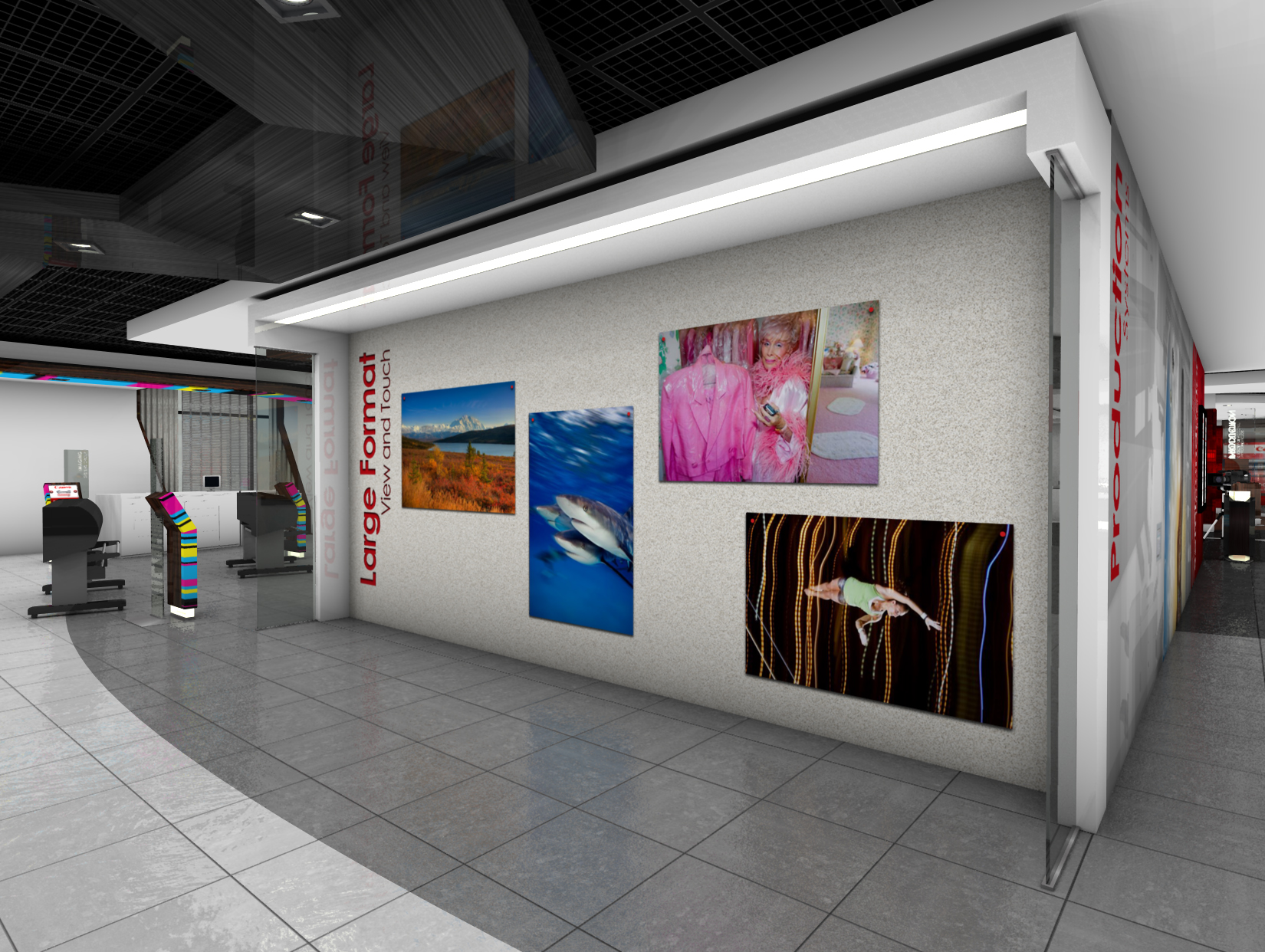 CANON SHOWROOM - CONCEPT by Chris Silverman at Coroflot.com