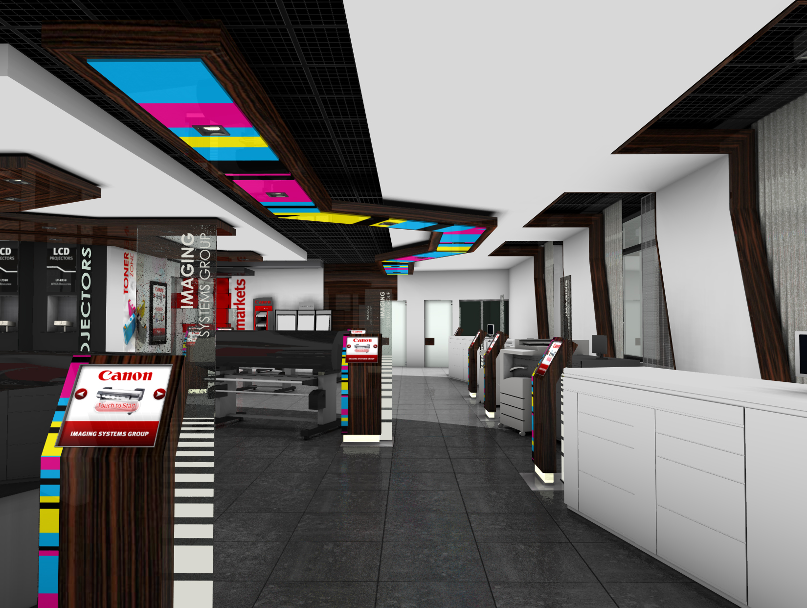 CANON SHOWROOM - CONCEPT by Chris Silverman at Coroflot.com