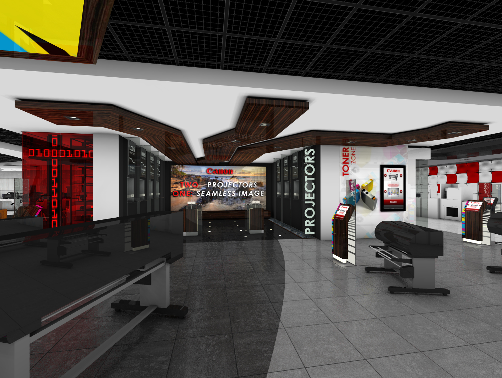 CANON SHOWROOM - CONCEPT by Chris Silverman at Coroflot.com