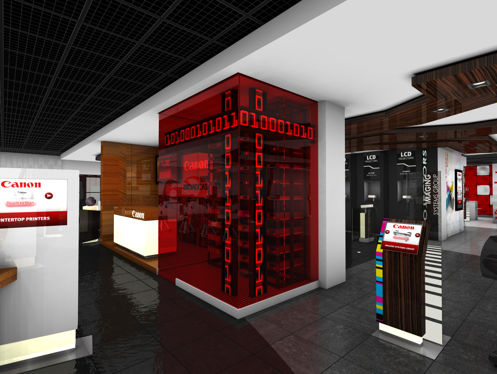 CANON SHOWROOM - CONCEPT by Chris Silverman at Coroflot.com