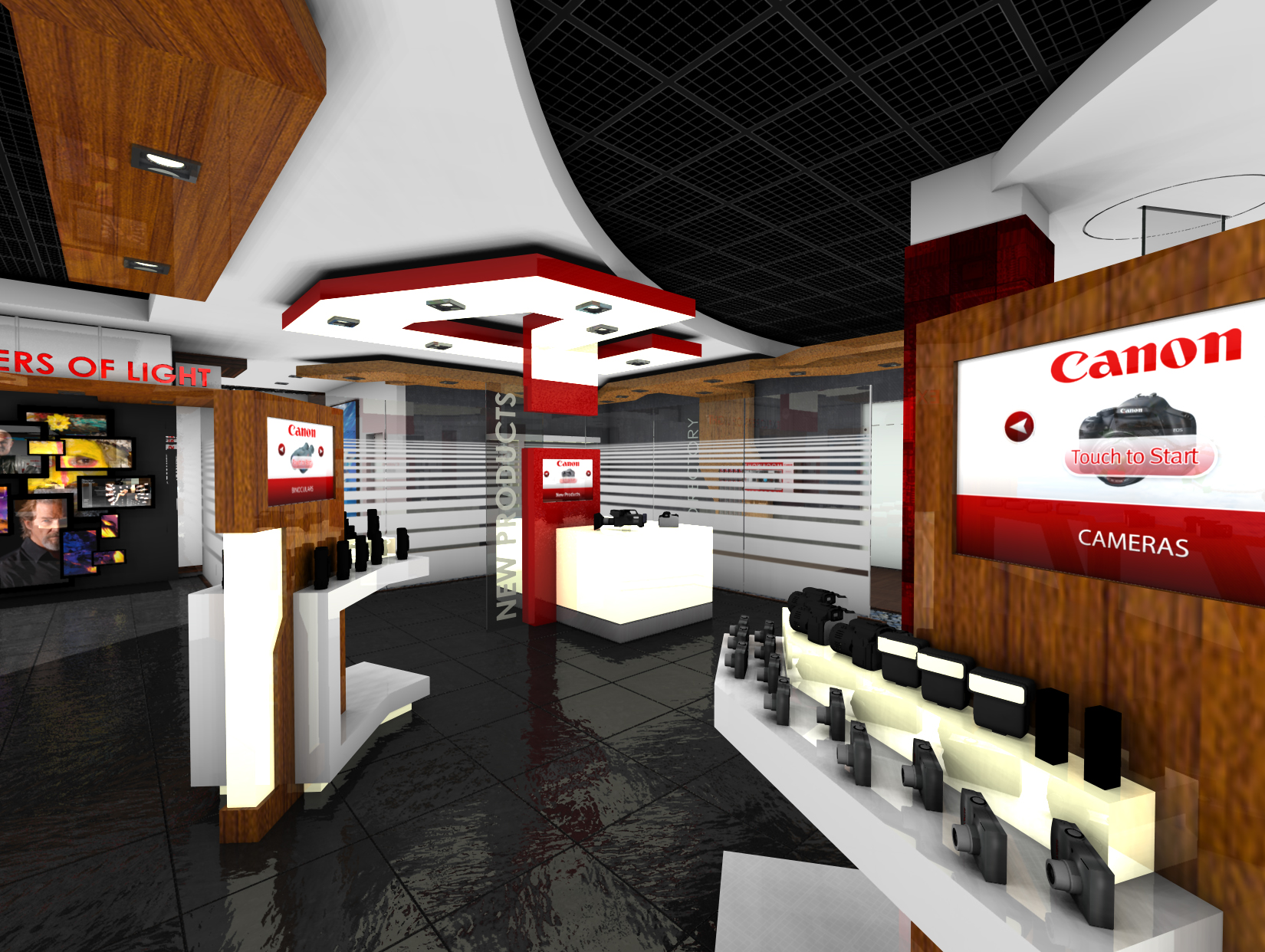 CANON SHOWROOM - CONCEPT by Chris Silverman at Coroflot.com