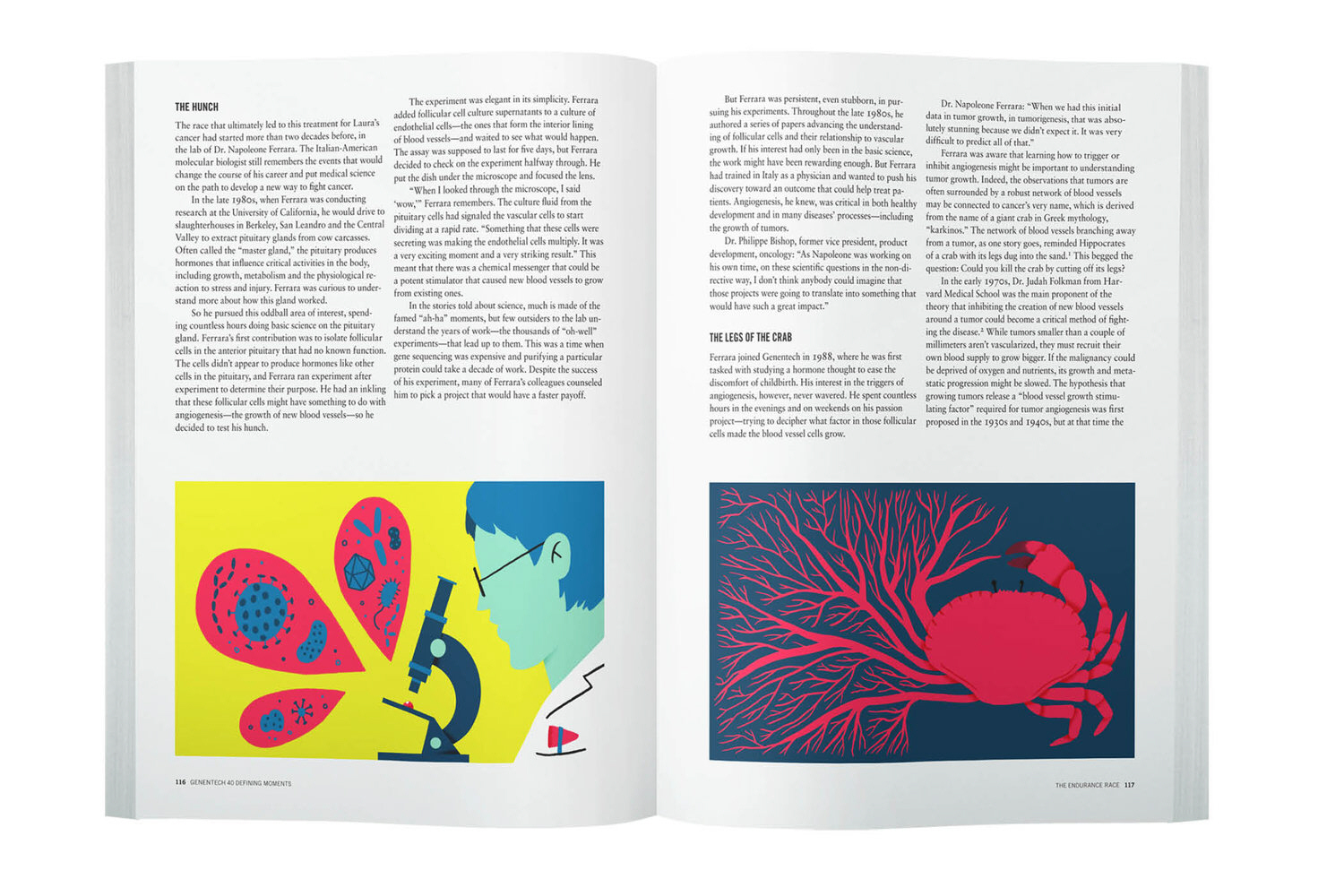 Genentech: 40 Defining Moments Book by Michael Braley at Coroflot.com