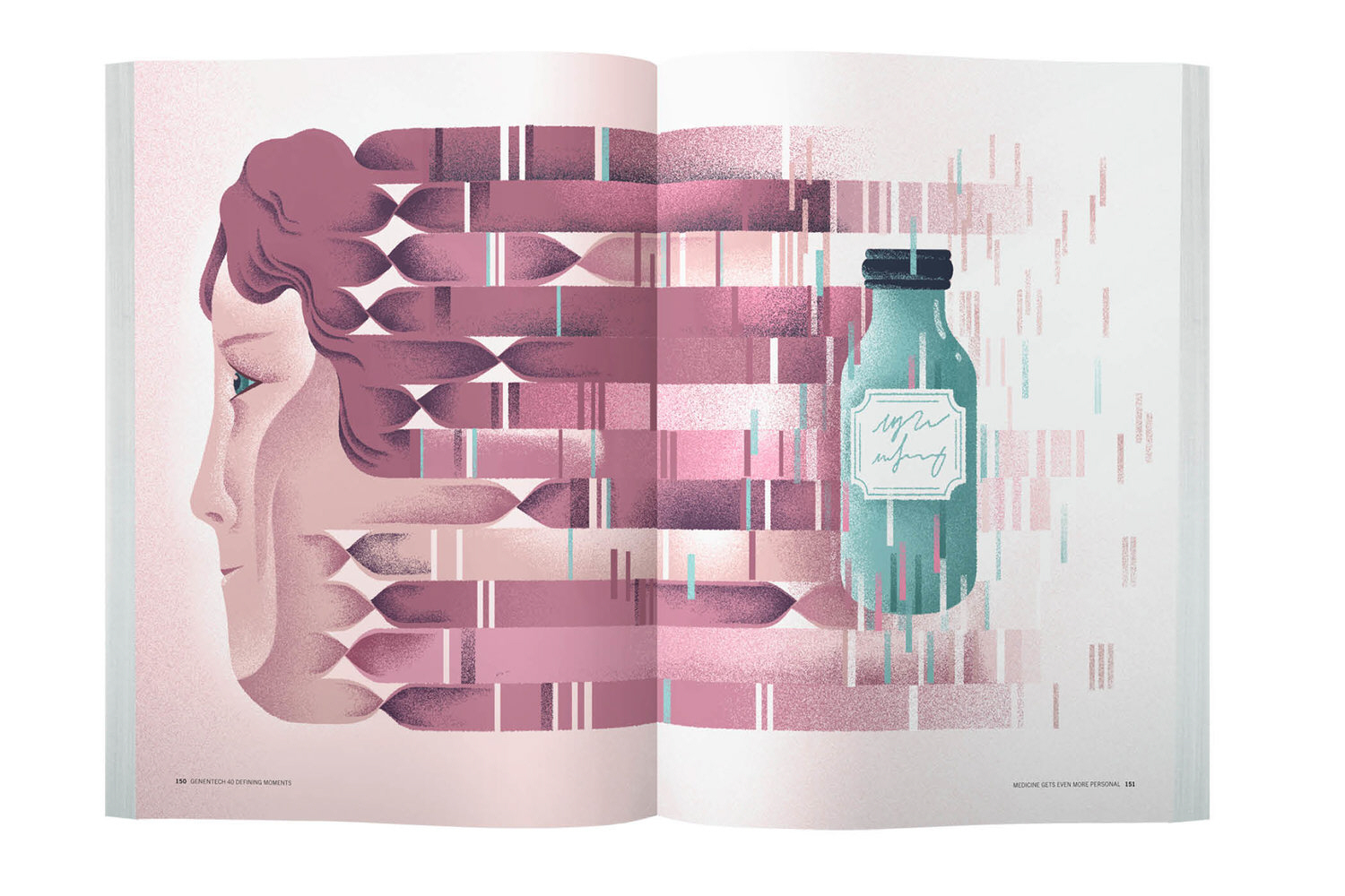 Genentech: 40 Defining Moments Book by Michael Braley at Coroflot.com