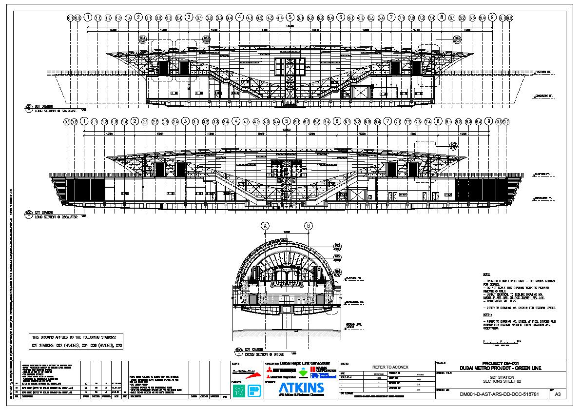 Dubai Metro Project by DURL-JT Metro JV 2009 by Ricardo Sesbreño at ...