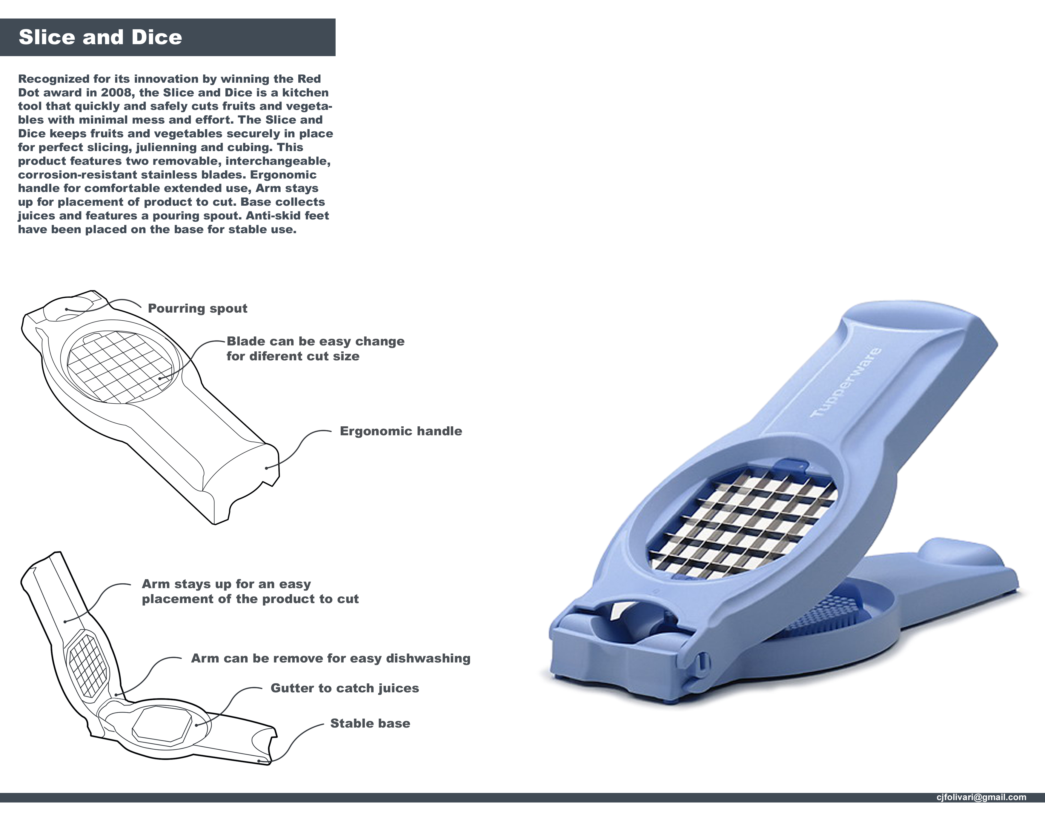 Tupperware Design by Christian Olivari at Coroflot.com