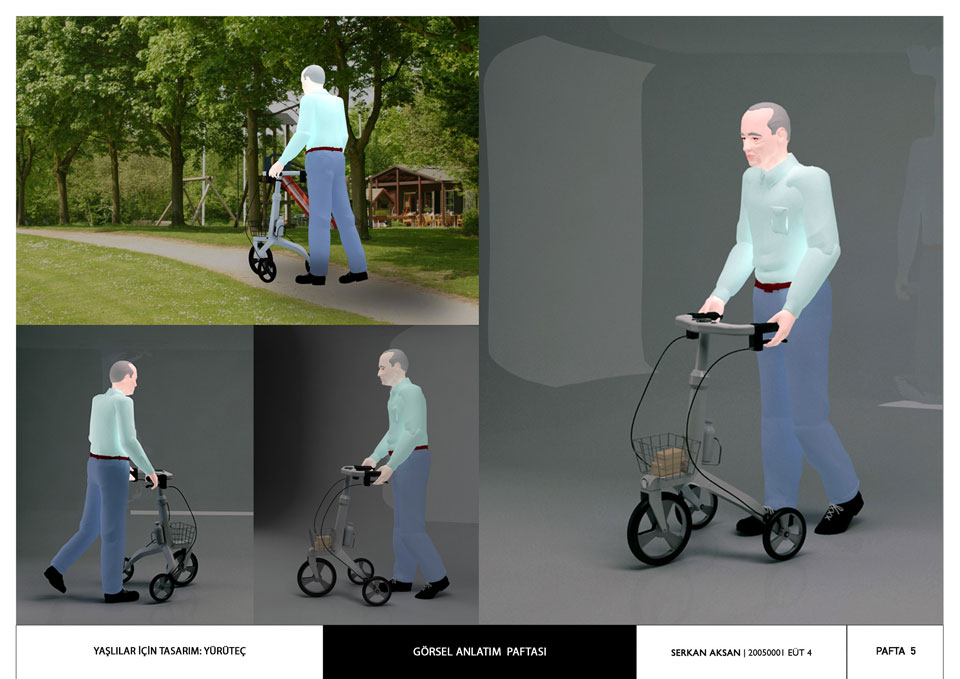 Rollator Design by serkan aksan at Coroflot.com