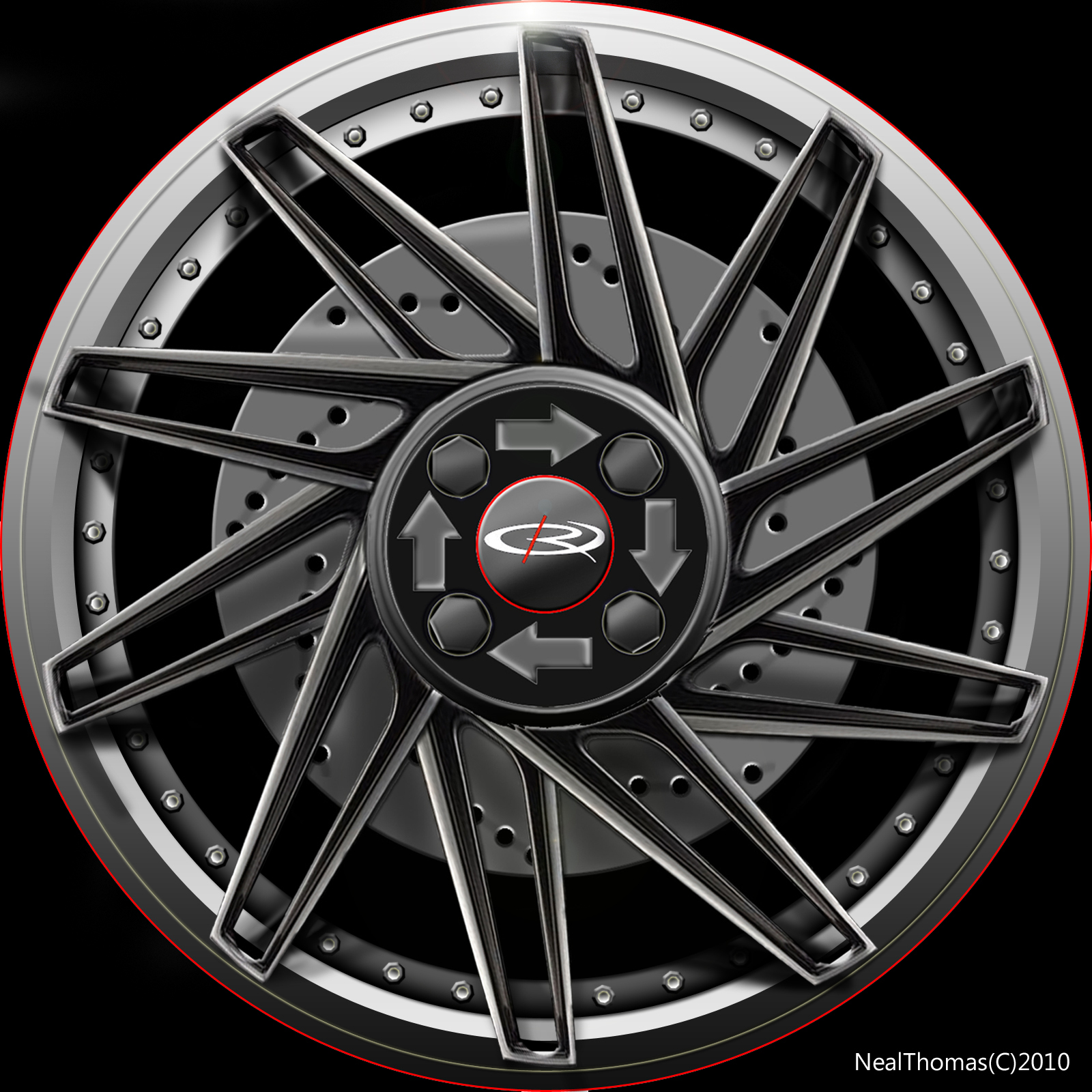 Rota Alloy Wheel Design by Neal Thomas at Coroflot.com
