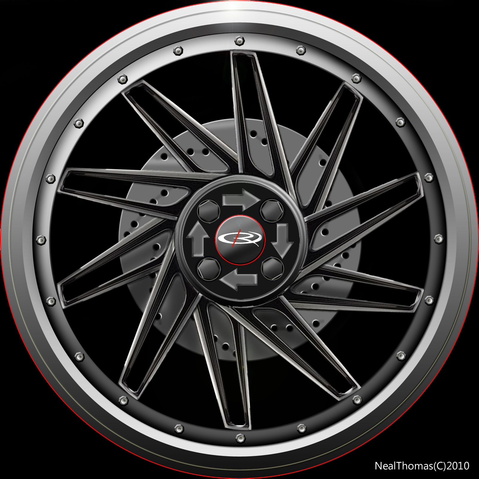 Rota Alloy Wheel Design by Neal Thomas at Coroflot.com