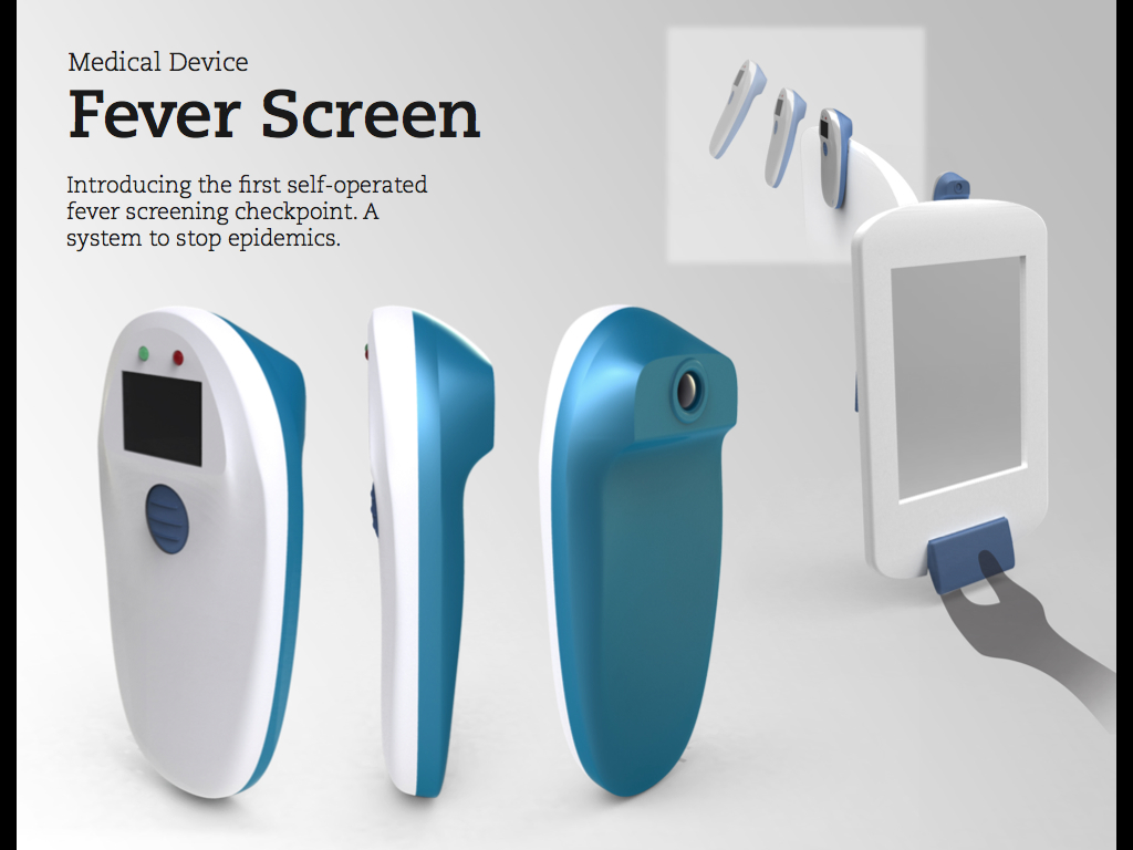 Fever Screen - Medical Device by Ben Zaslow at Coroflot.com