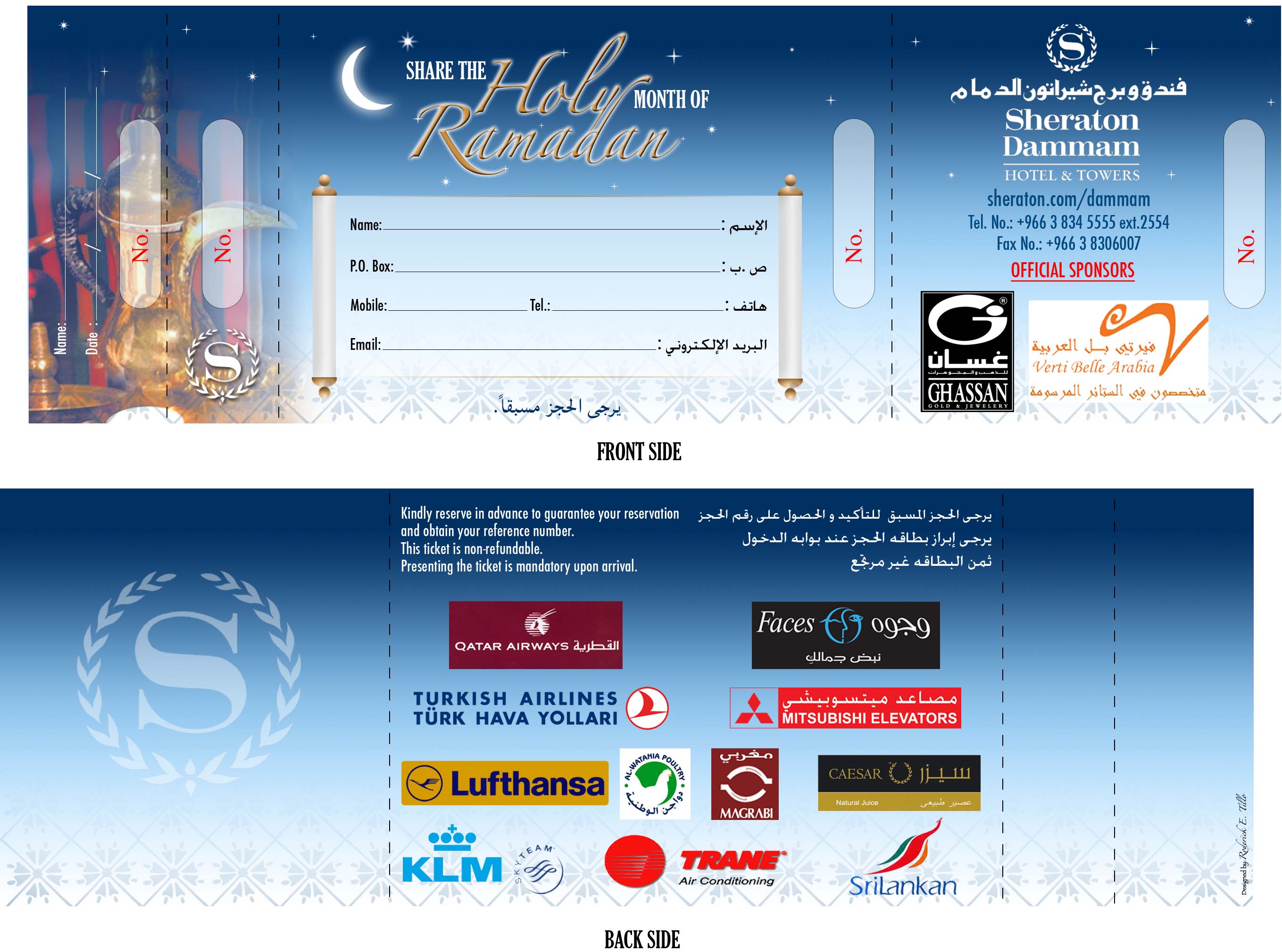 TICKETS & COUPONS & VOUCHER by Roderick Tillo at Coroflot.com